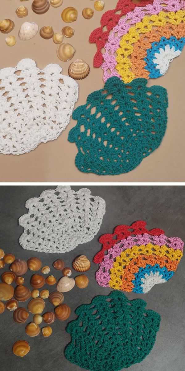 27 Fun Crochet Coasters to Make You Smile While Having Meal