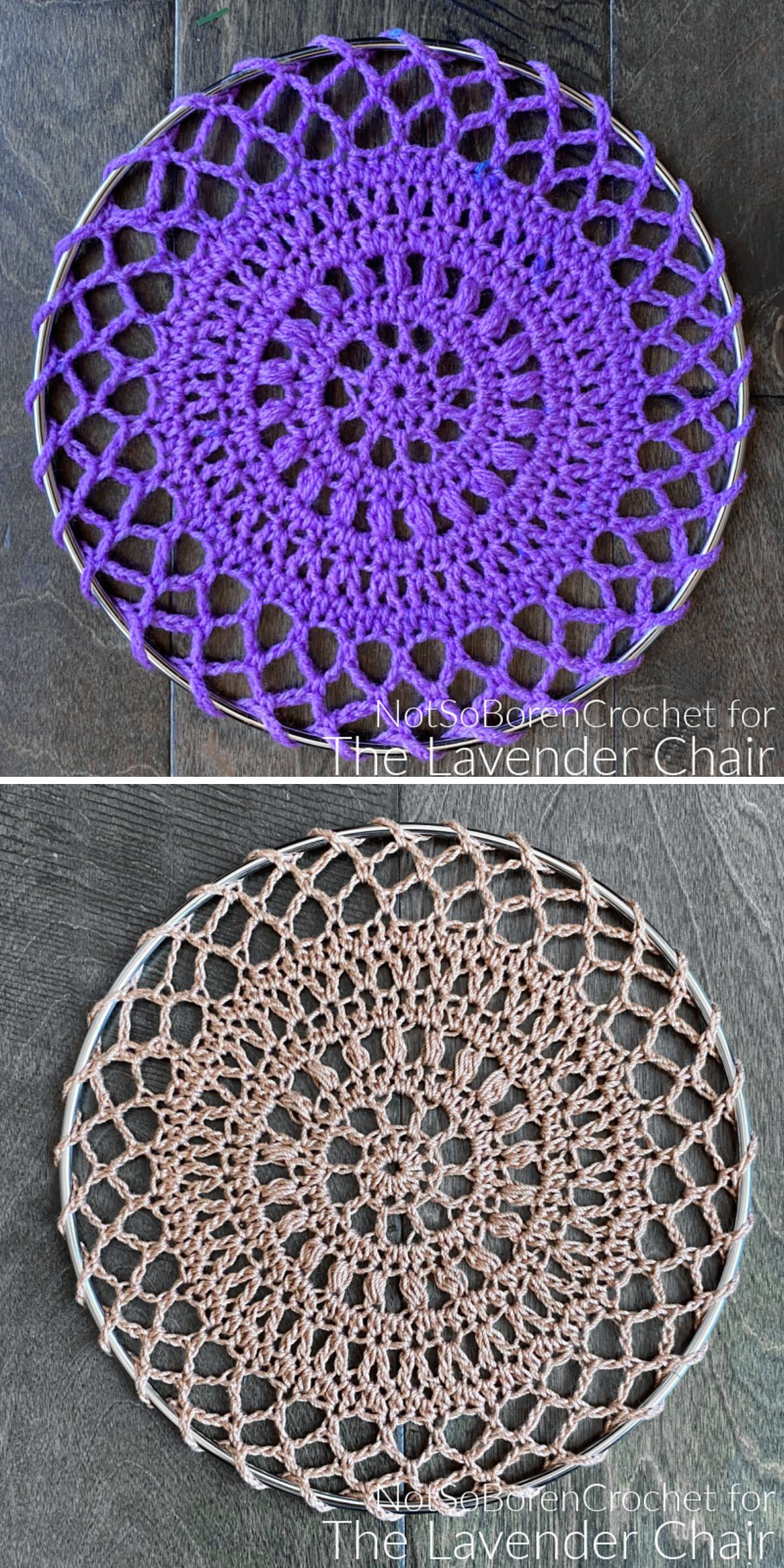 20 Decorative Crochet Hoop Mandalas to Meditate While Creating