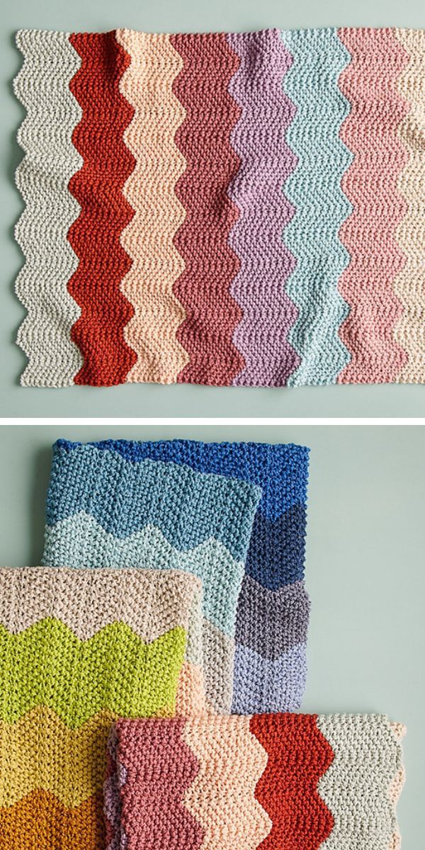 25 Colorful Knitted Blanket Patterns to Add Warmth and Style