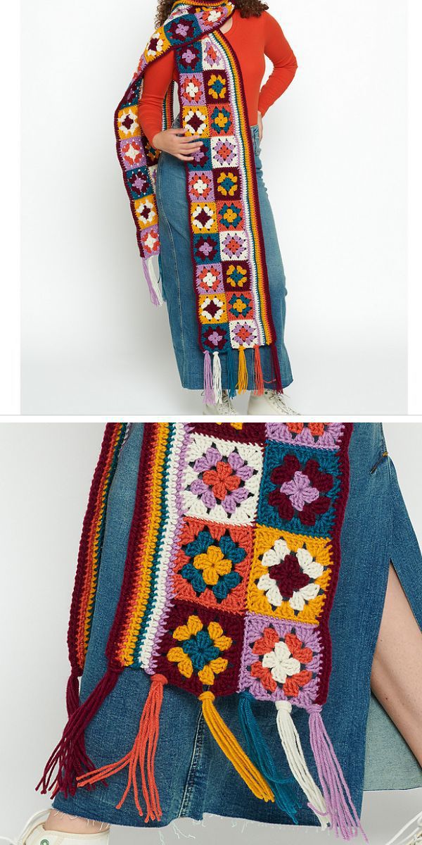 11 Easy Mindless Crochet Scarf Patterns