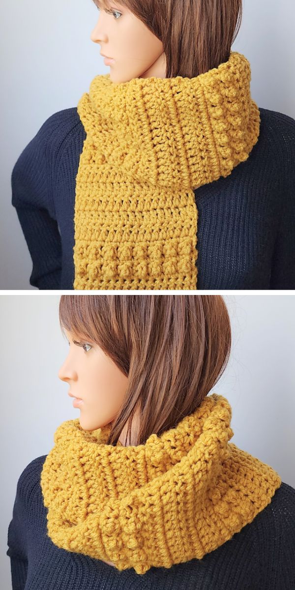11 Easy Mindless Crochet Scarf Patterns