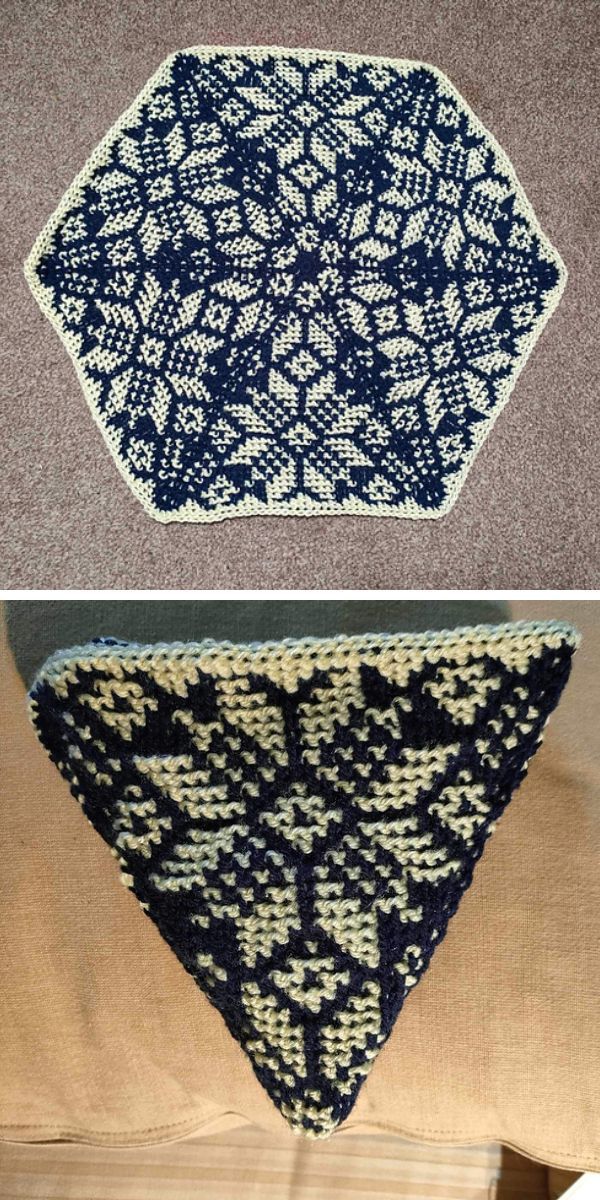 24 Crochet Hexagon Patterns and Ideas for Blanket or Cardigan