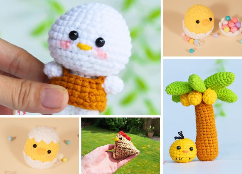 24 Cute Crochet Chicken Patterns to Create Amazing Amigurumi