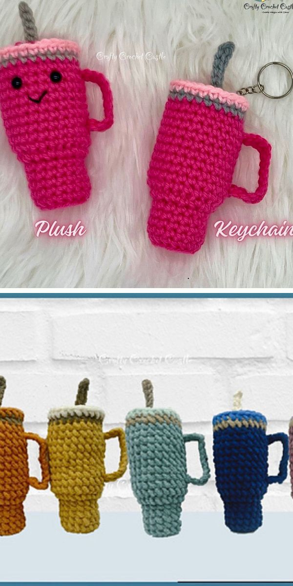 26 Cute and Free Crochet Keychain Patterns to Learn Amigurumi