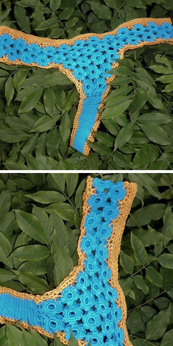 22 Hot Crochet Bikinis, Swimsuits, and Other Underwear Patterns