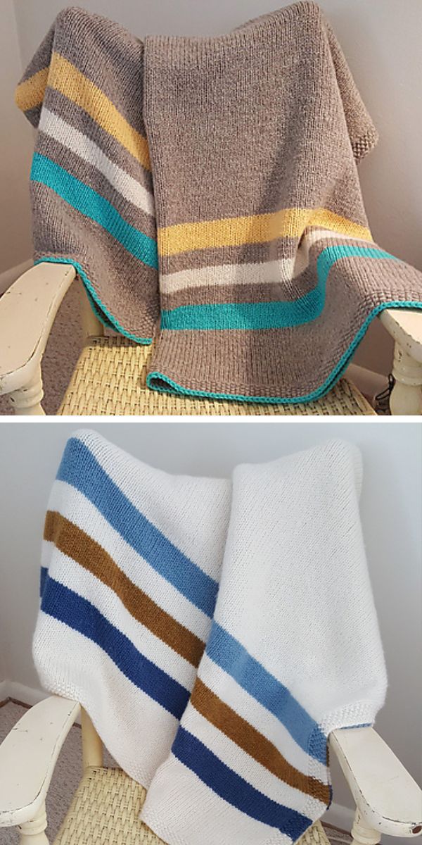 25 Colorful Knitted Blanket Patterns to Add Warmth and Style