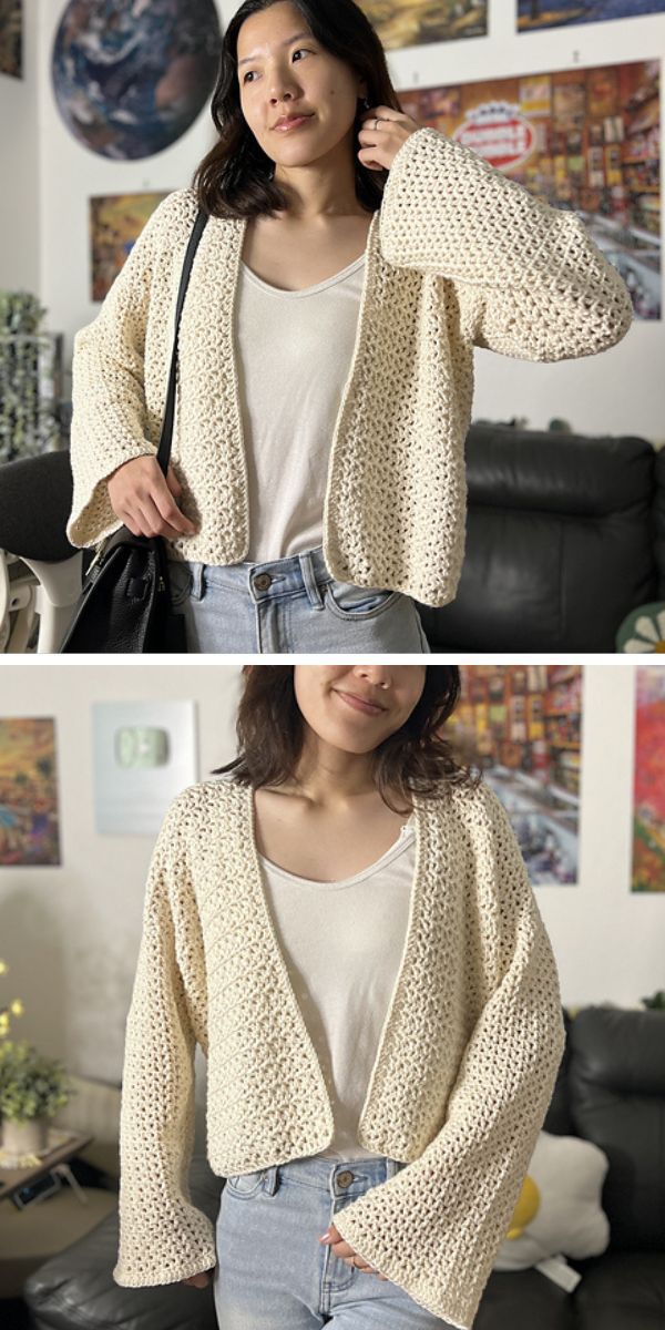 25 Best Warm Crochet Cardigans To Wear in Fall and Winter '25