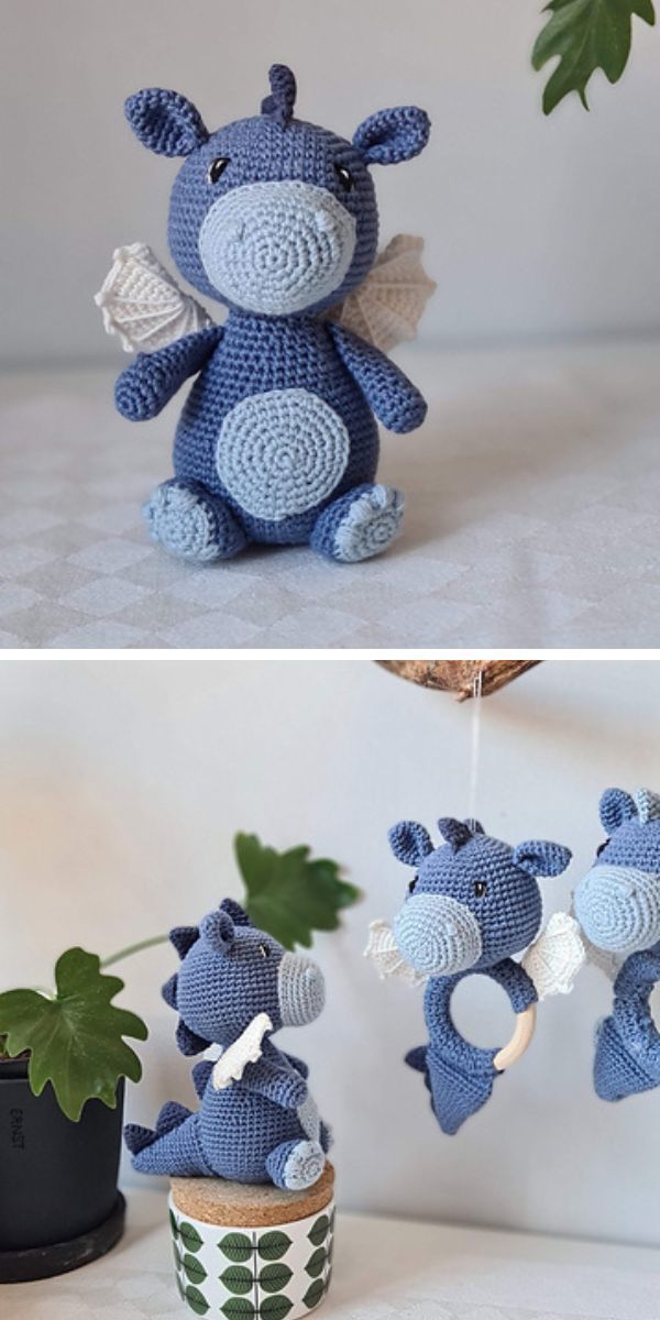 20 Free Dragon Crochet Patterns to Create Your Mighty Tale