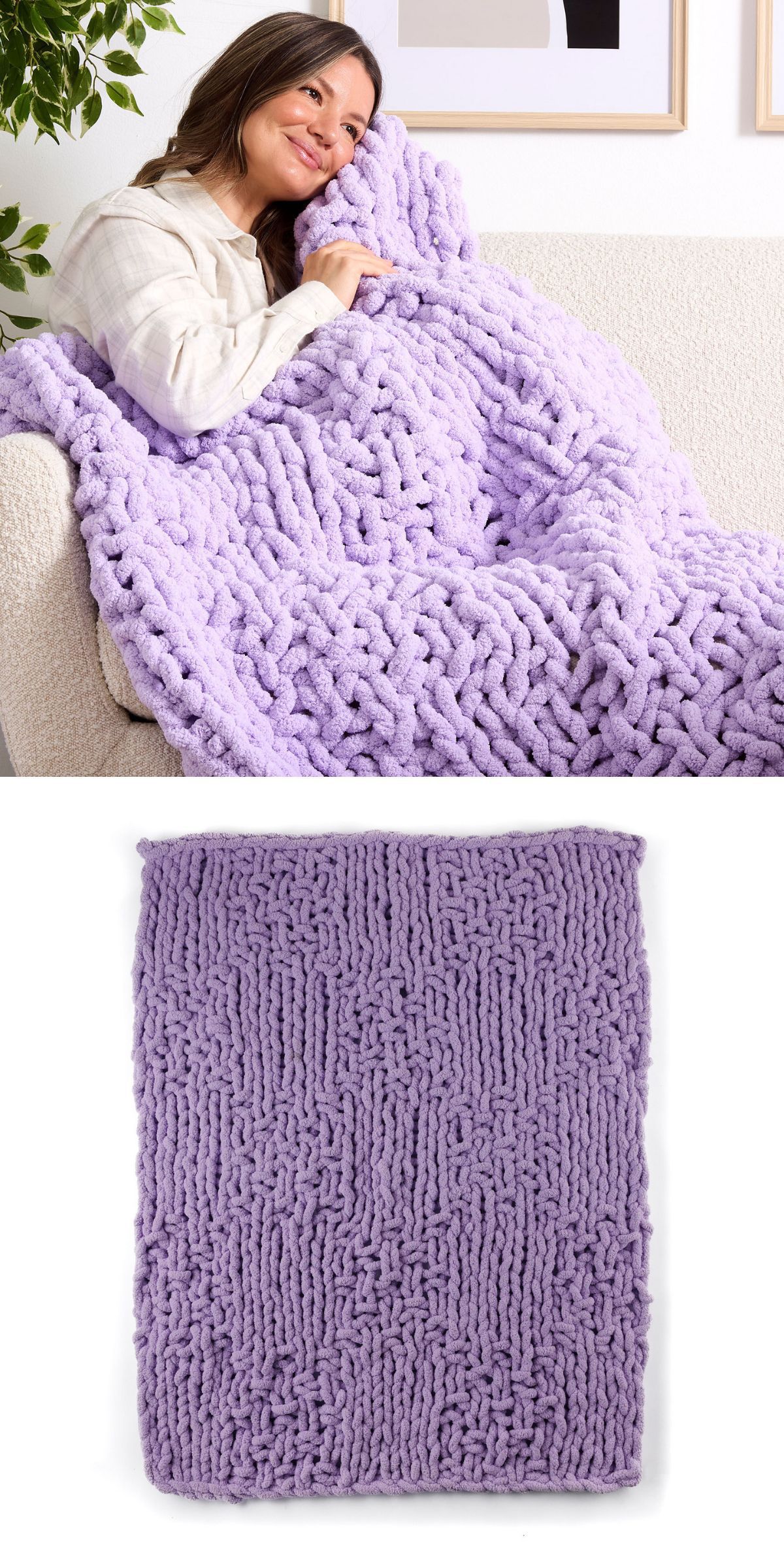 26 Bulky Knitted Blankets for Cozy Evenings Spent at Home