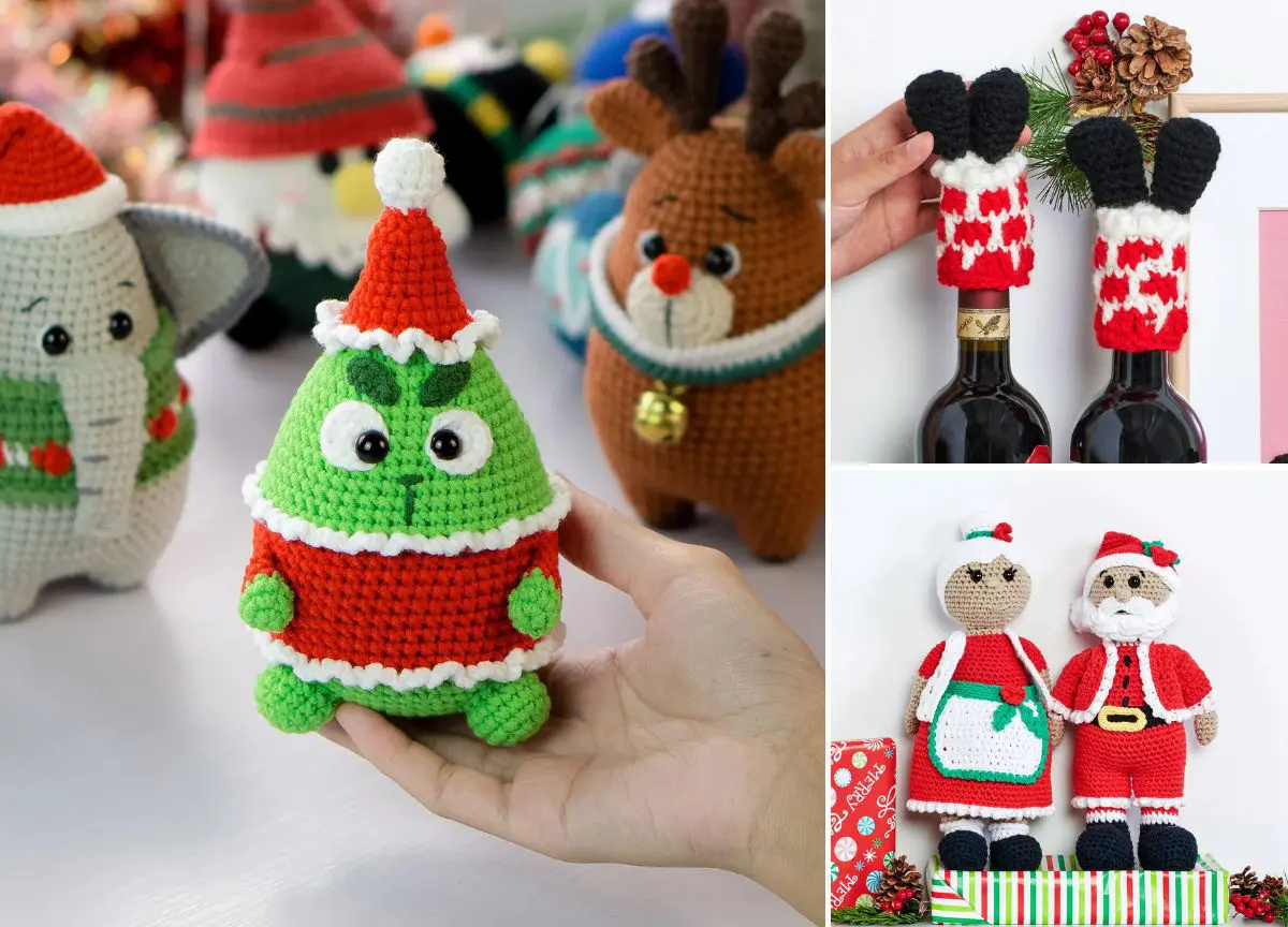 24 Free Crochet Patterns for Creative Christmas Ideas You’ll Love