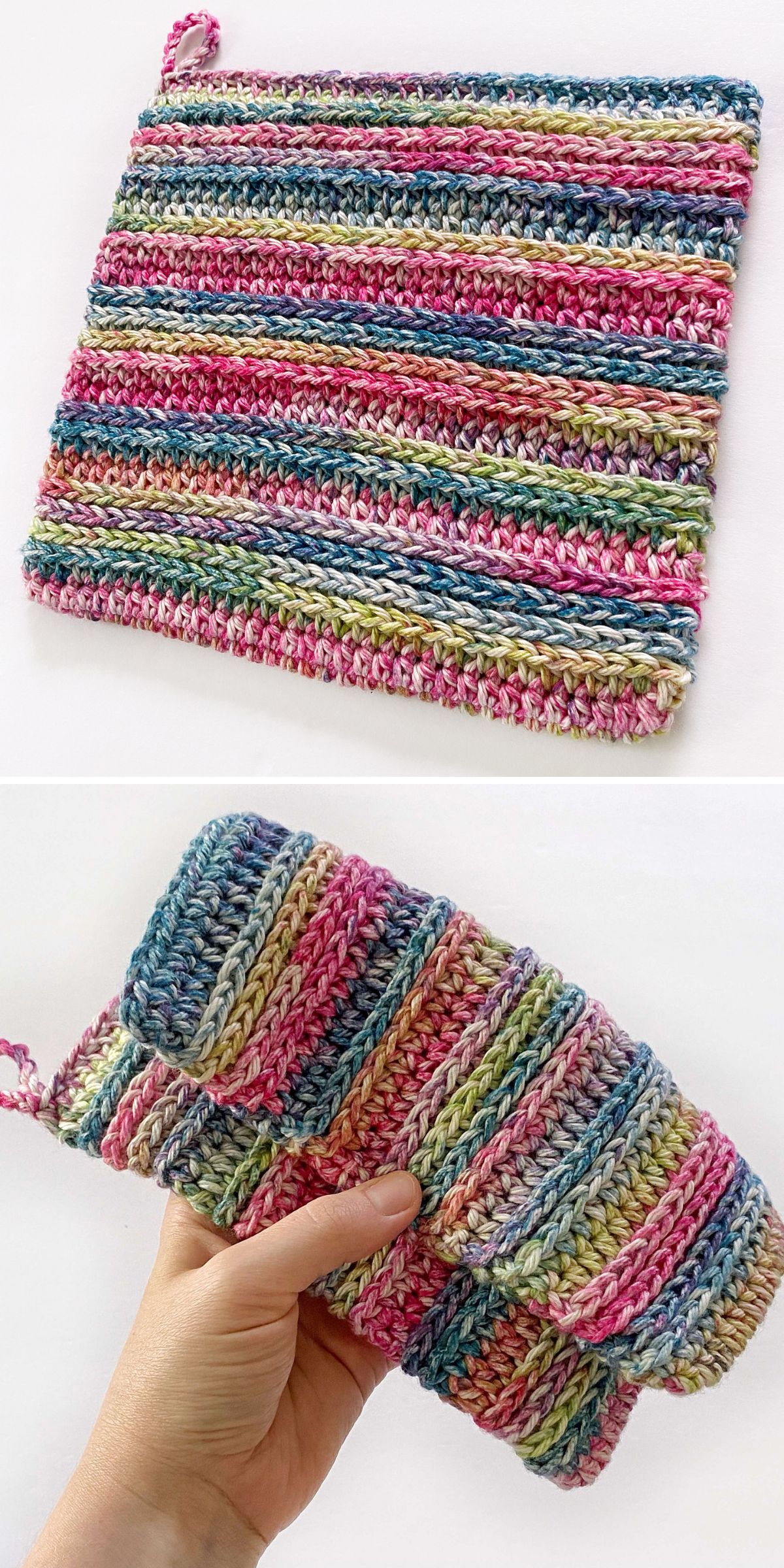 22 Lovely Crochet Potholder Patterns to Help You in the Kitchen