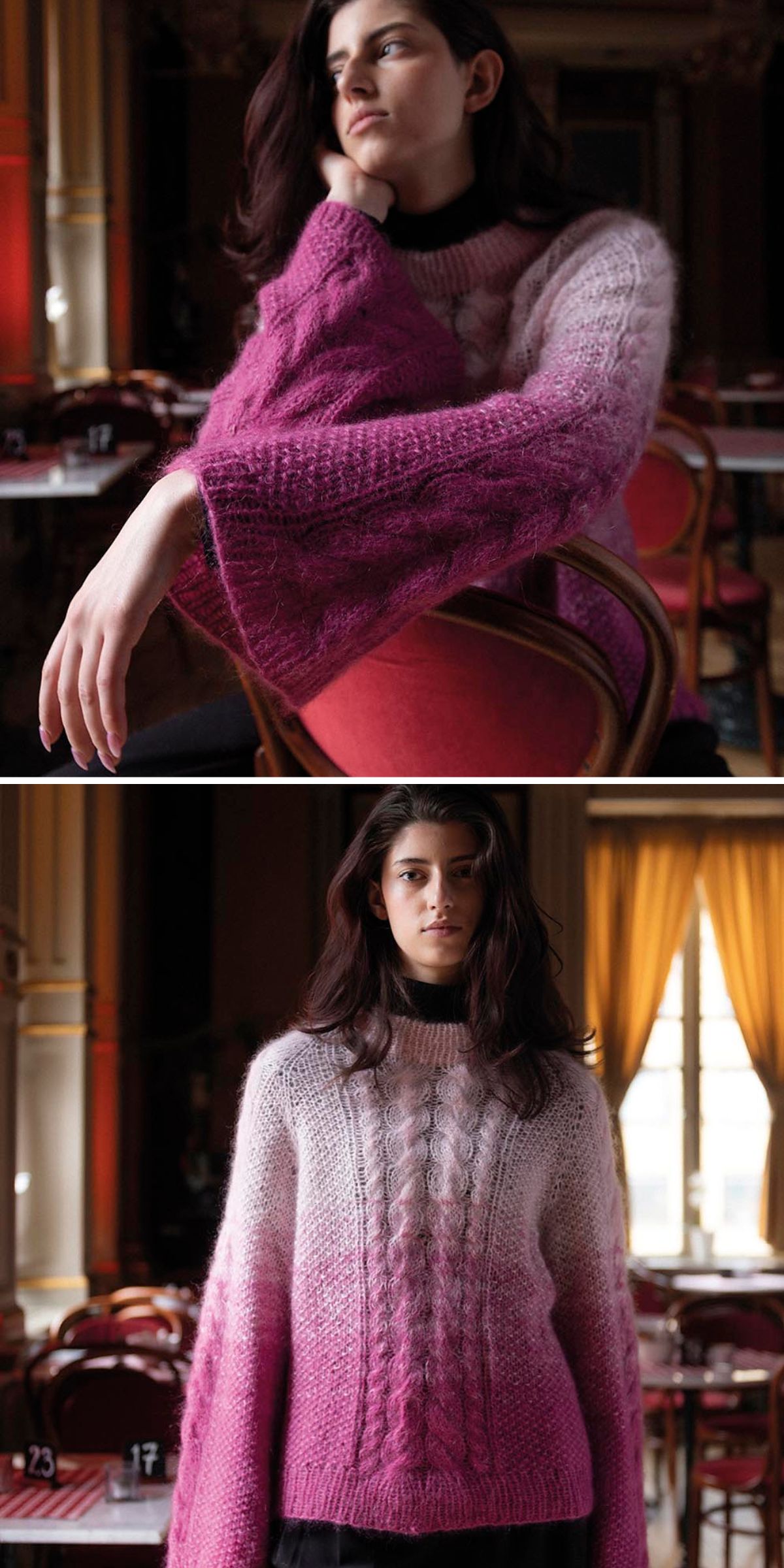 25 Fascinating and Cozy Knit Sweater Patterns for Warm Outfits