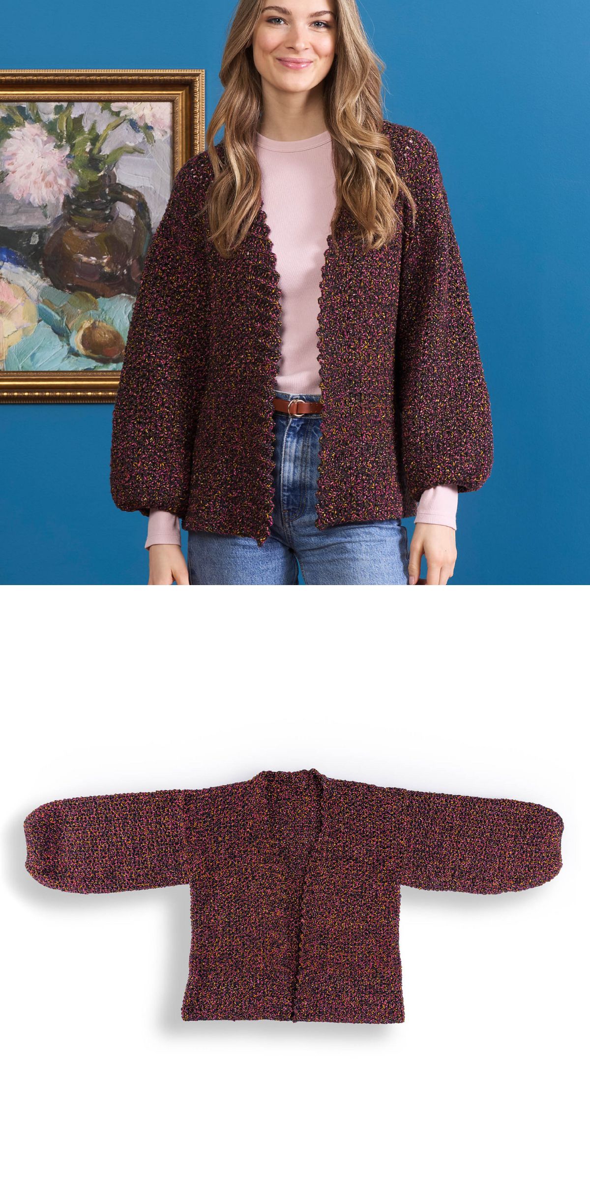 25 Best Warm Crochet Cardigans To Wear in Fall and Winter '25
