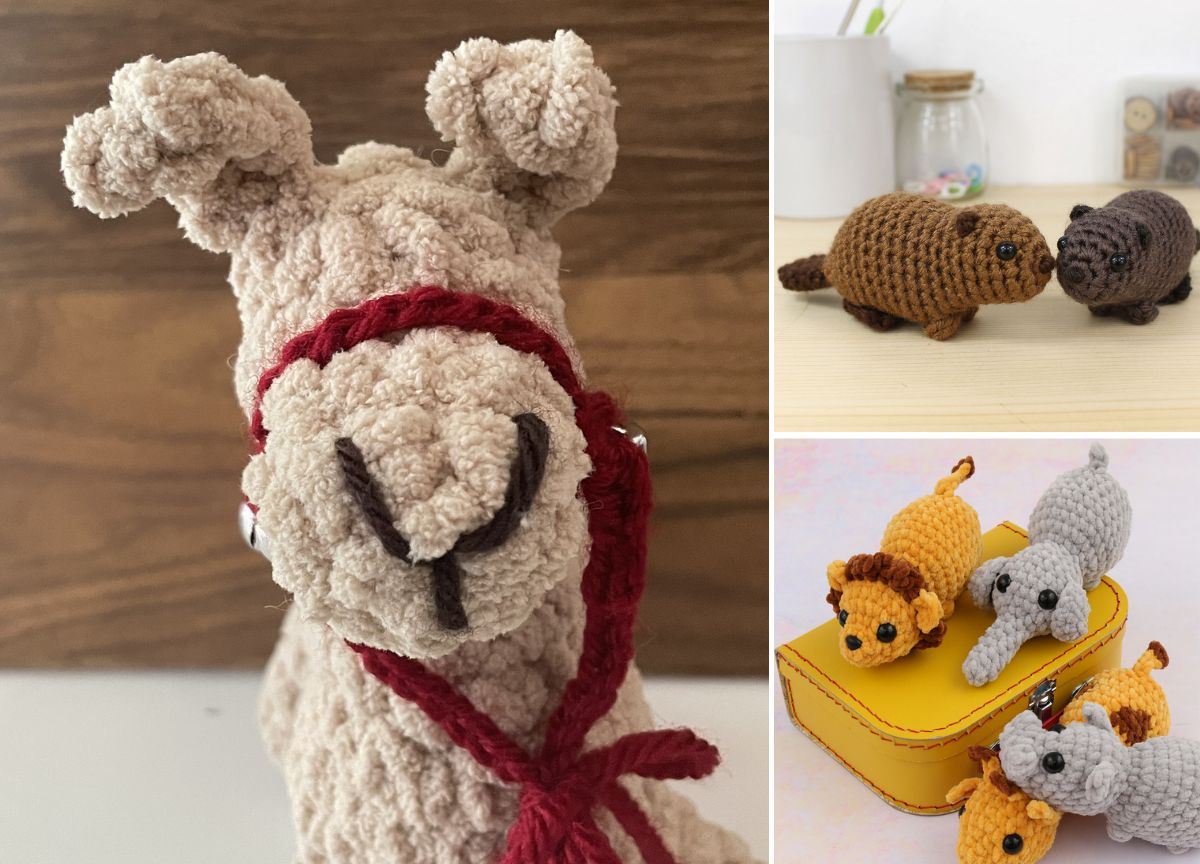 24 Free Crochet Animal Patterns: Adorable Amigurumi Creatures
