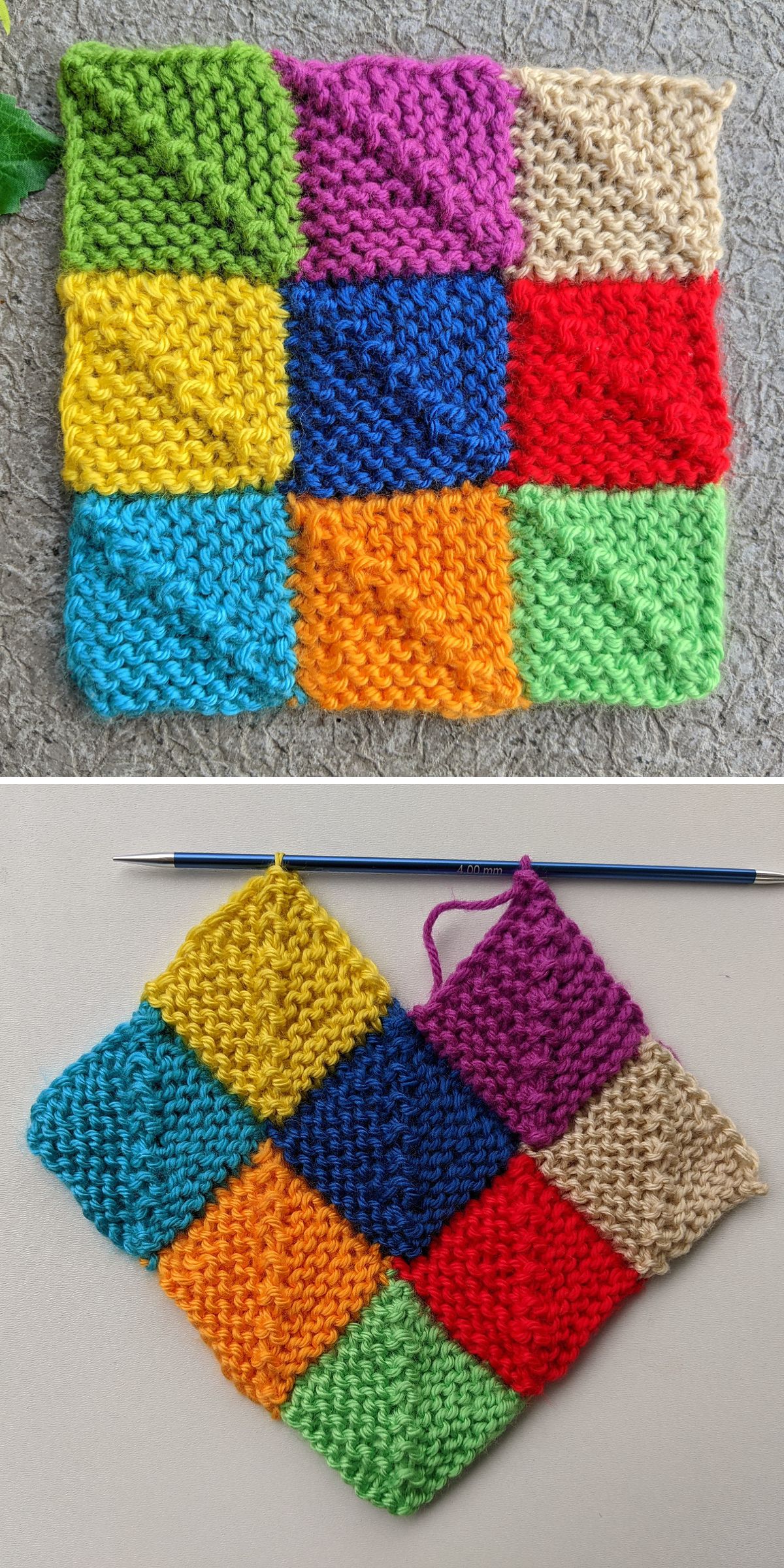 16 Block and Square Knitting Patterns for Your Creative Projects