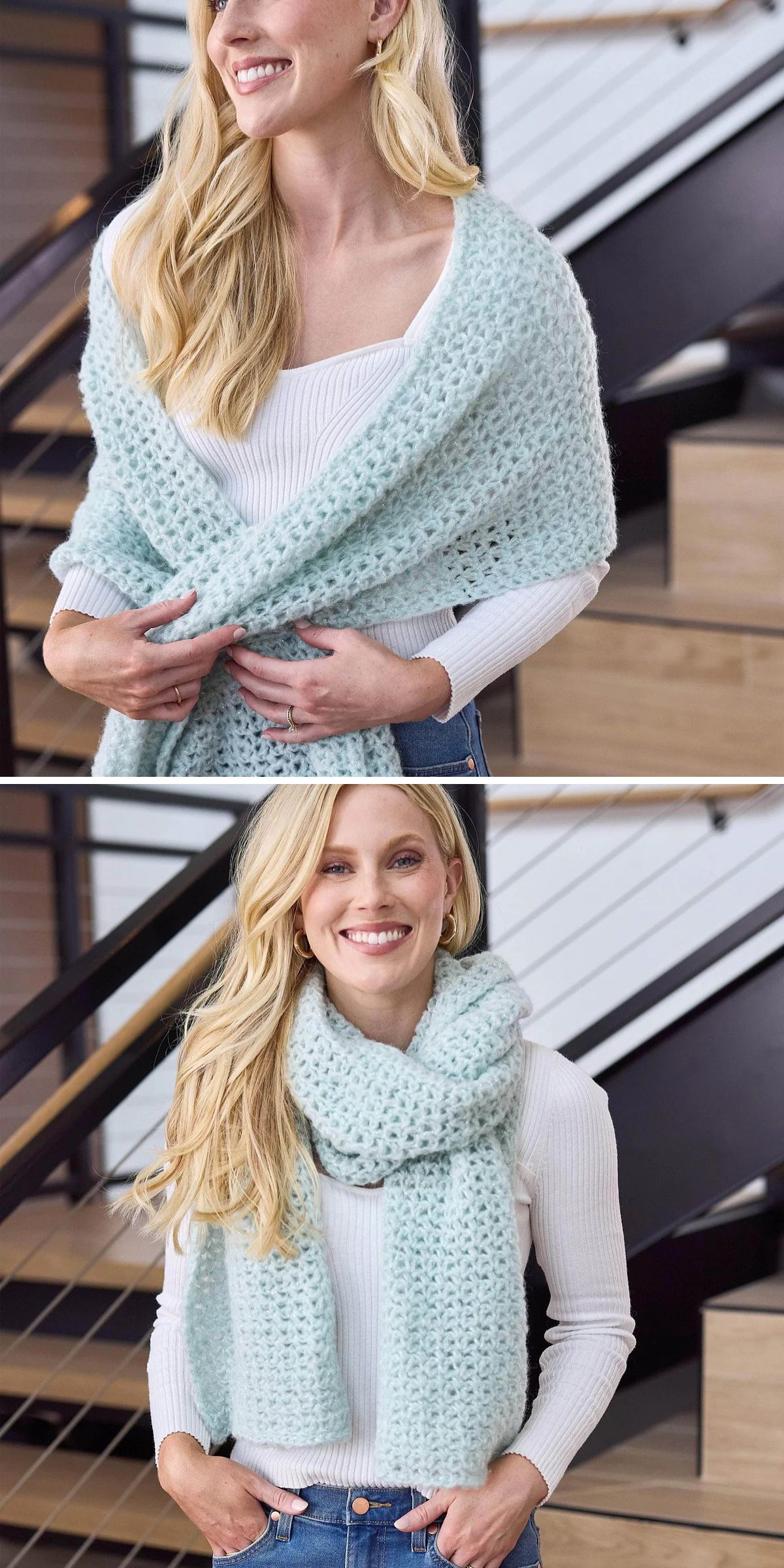 24 Lacy and Lightweight Crochet Scarf Patterns - Free Crochet Ideas