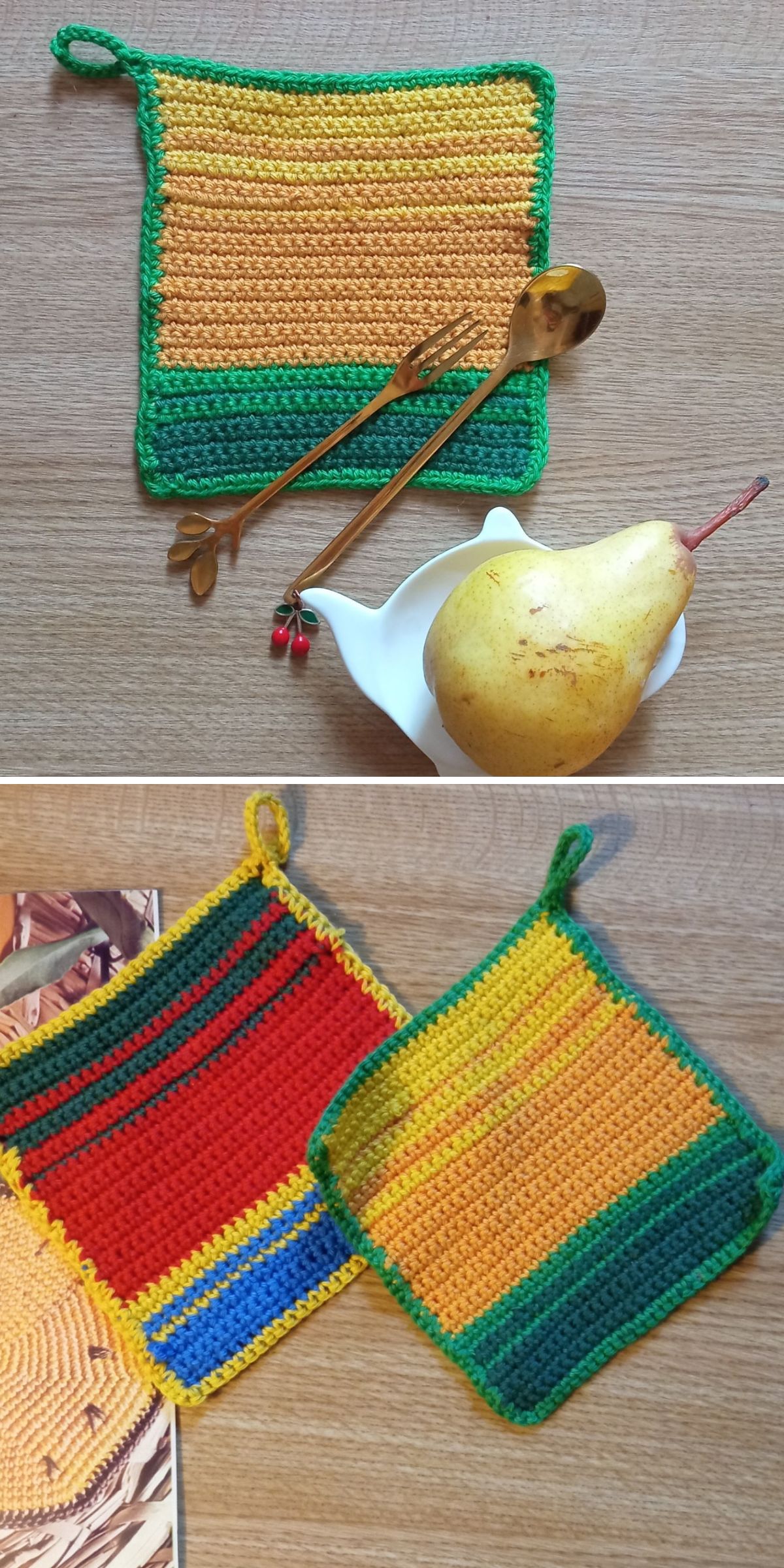 22 Lovely Crochet Potholder Patterns to Help You in the Kitchen