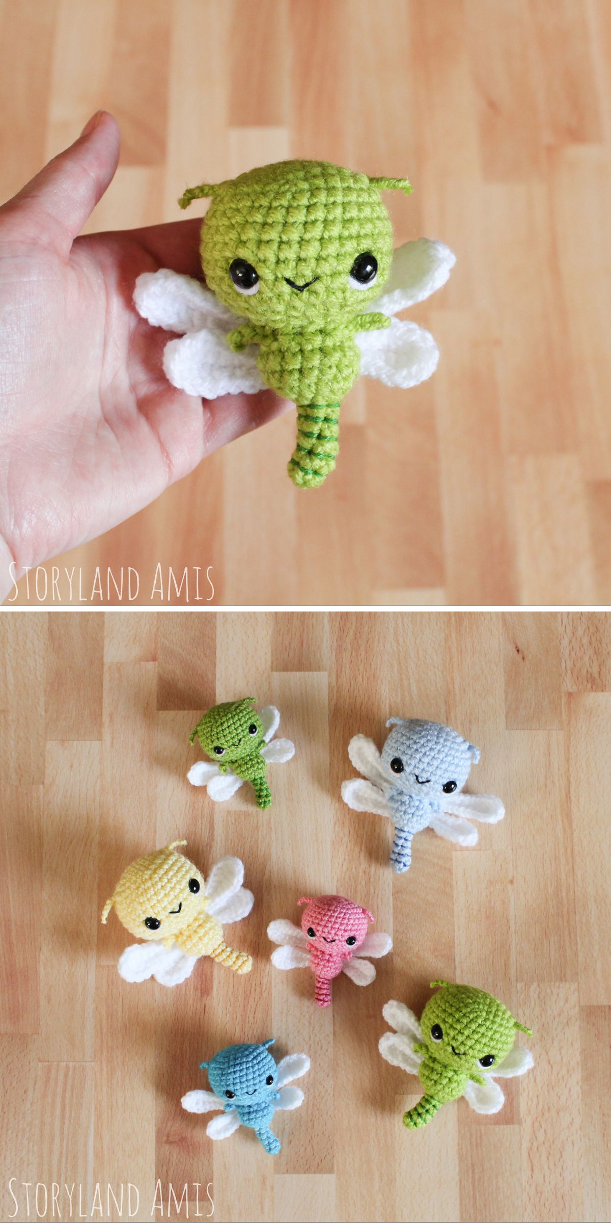 26 Fun and Cute Crochet Insects Amigurumi with Free Patterns
