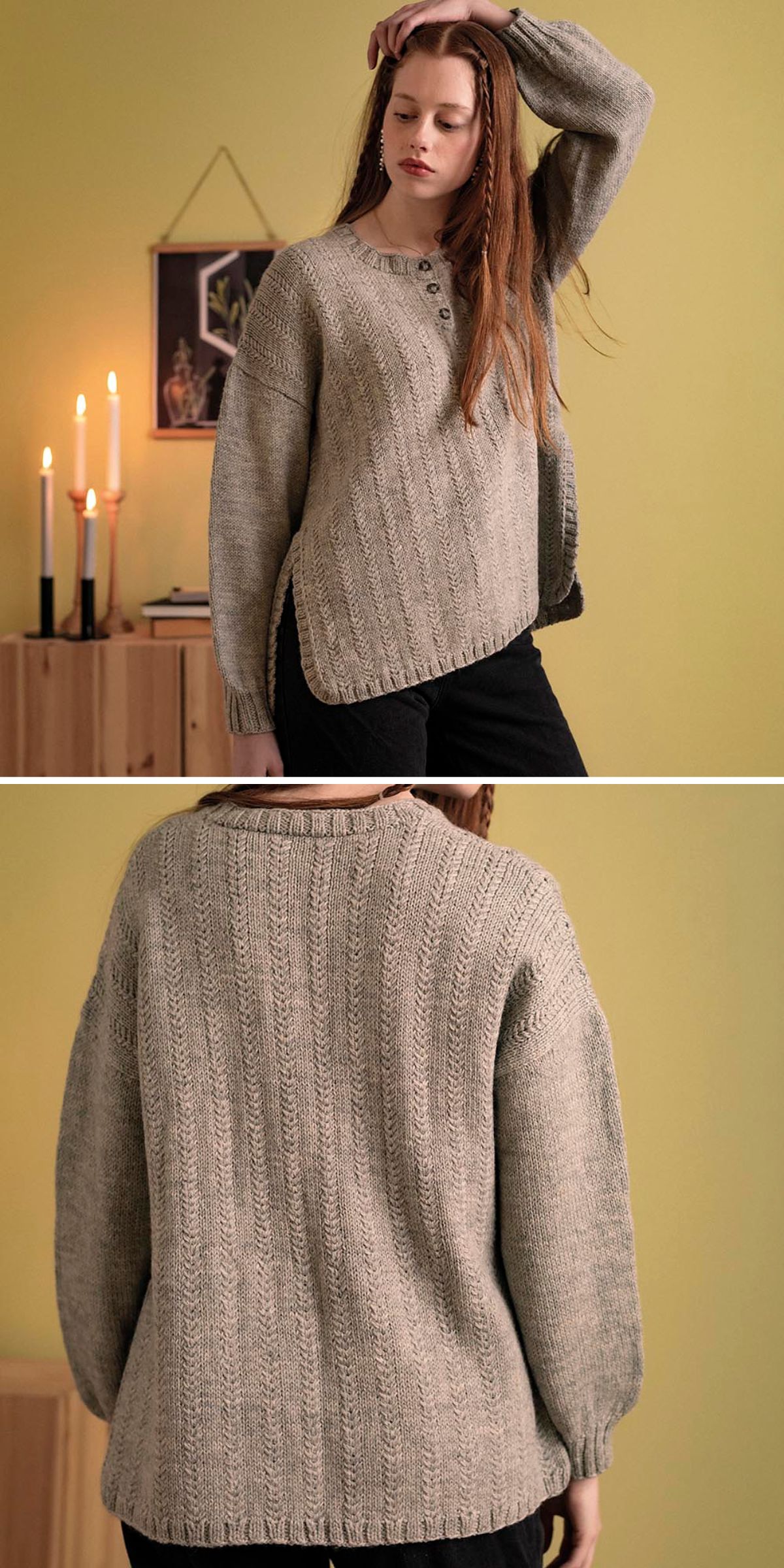 25 Fascinating and Cozy Knit Sweater Patterns for Warm Outfits