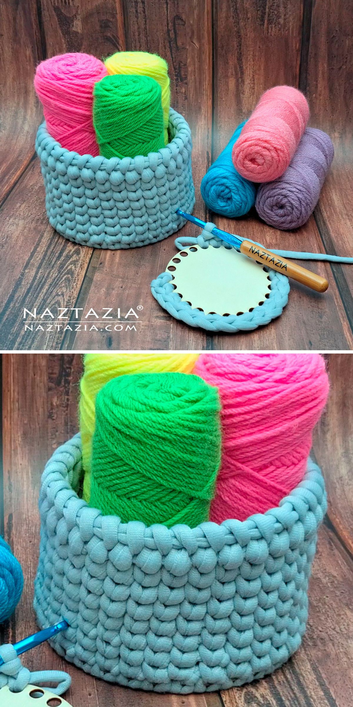 26 Free Crochet Storage Patterns for Baskets, Trays & Organizers