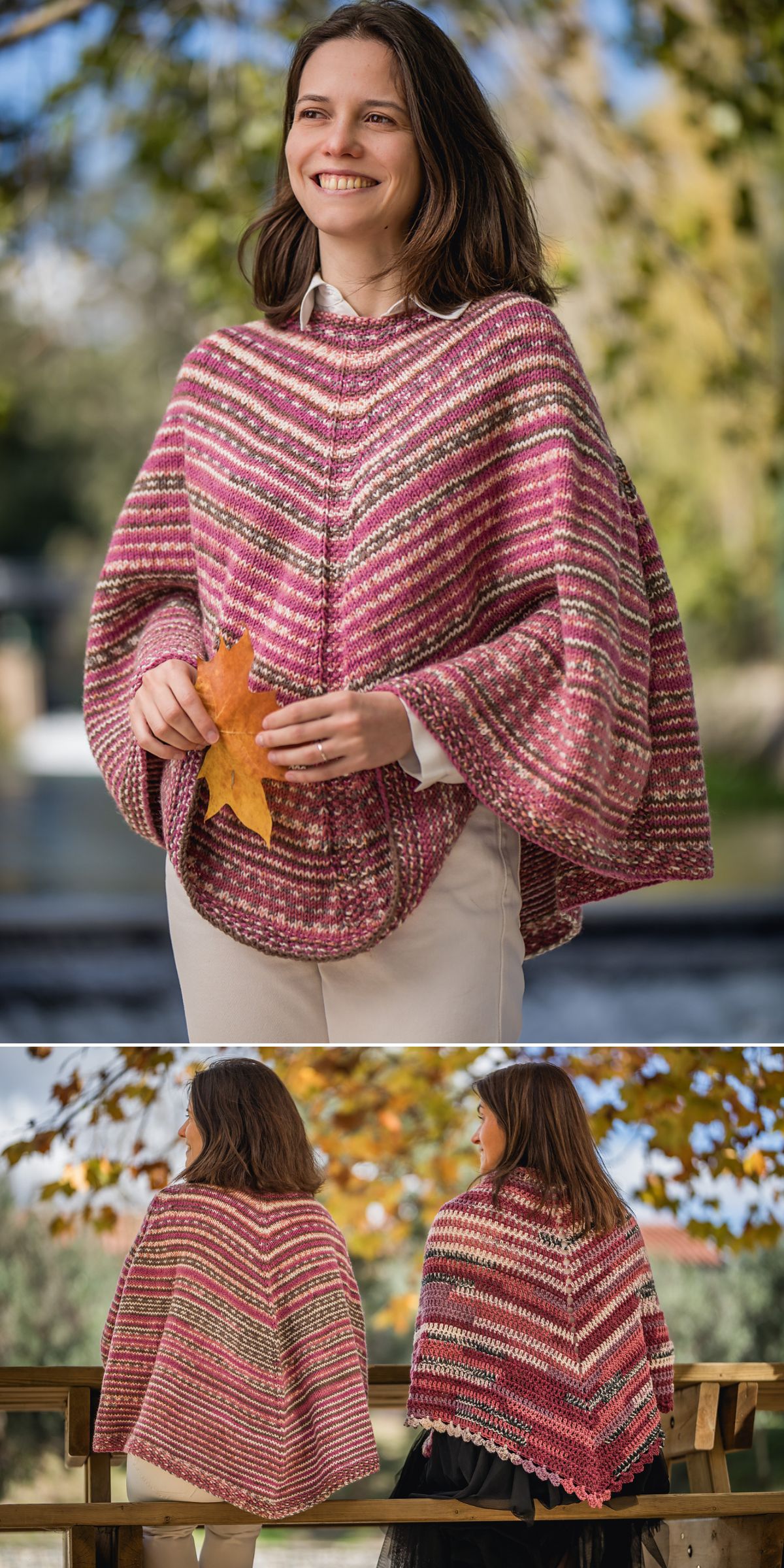 16 Cozy Knitted Ponchos for Warm and Comfy Autumn Walks