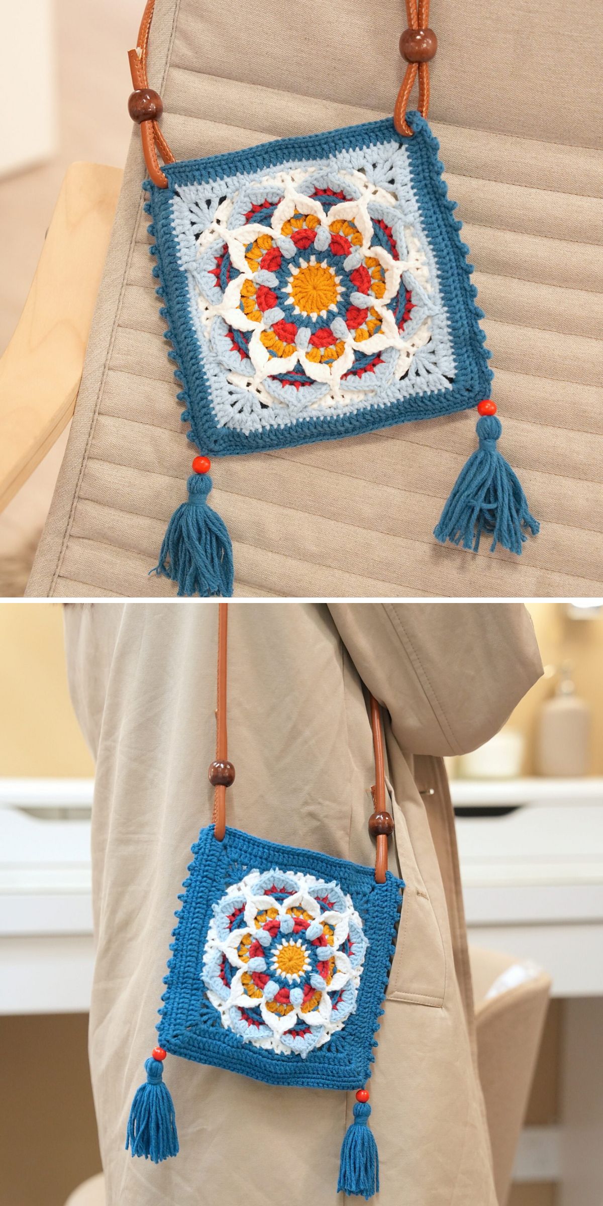 24 Free Crochet Crossbody Bag Patterns for a Trendy DIY Look