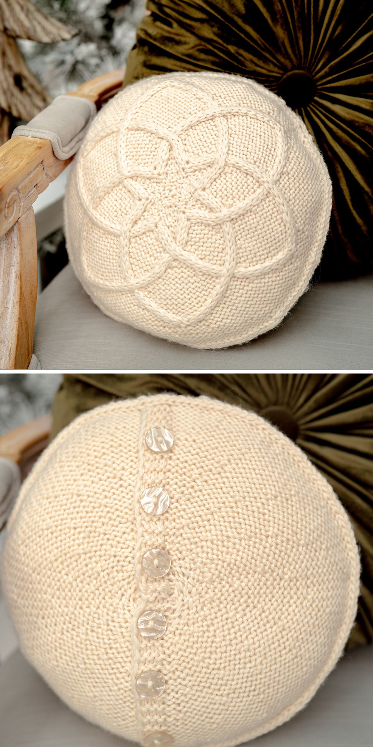 15 Free Knitting Patterns for Pillows – Stylish, Cozy, DIY-Friendly