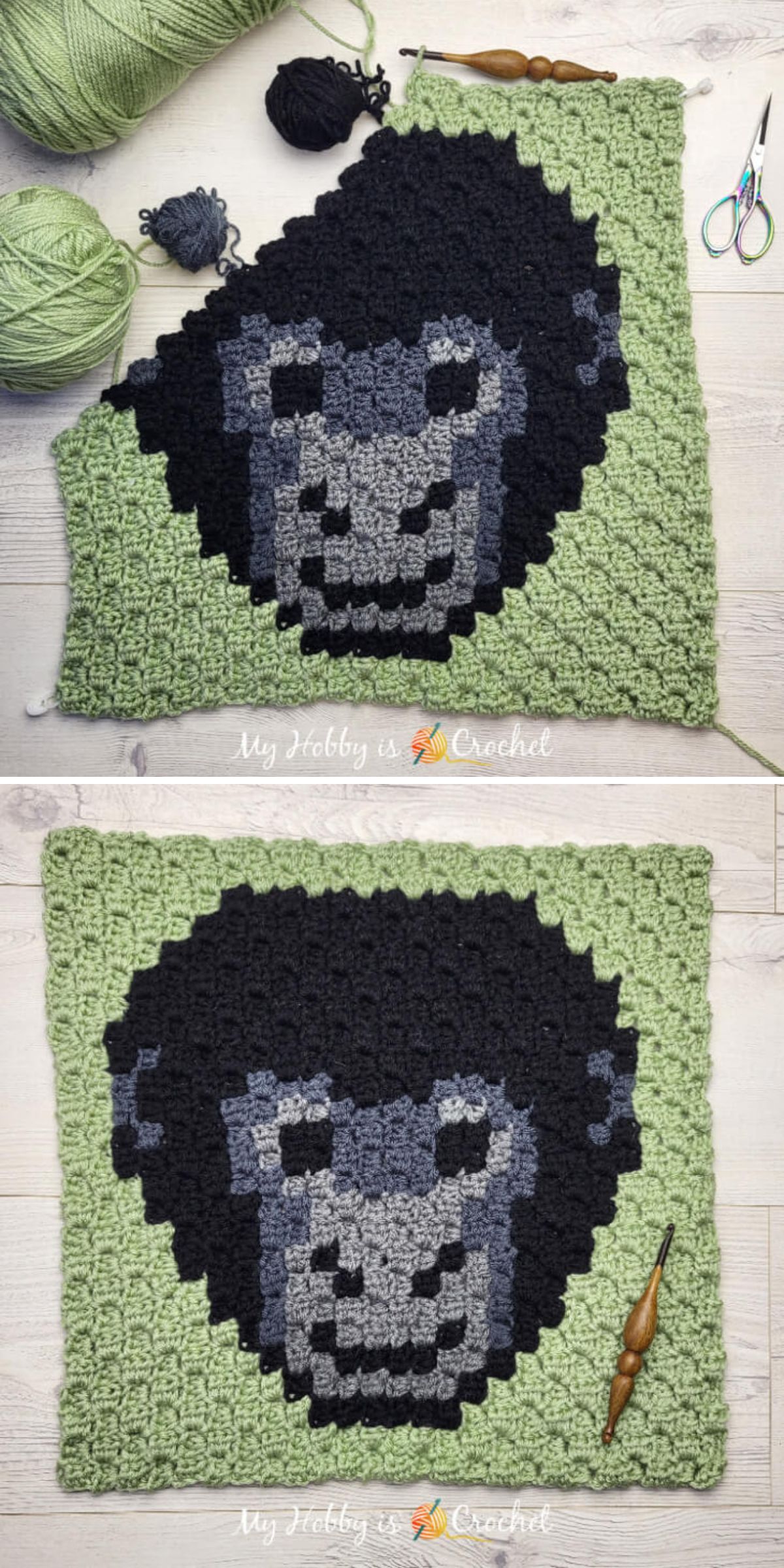 24 C2C Crochet Patterns for Cozy Blankets and Colorful Squares