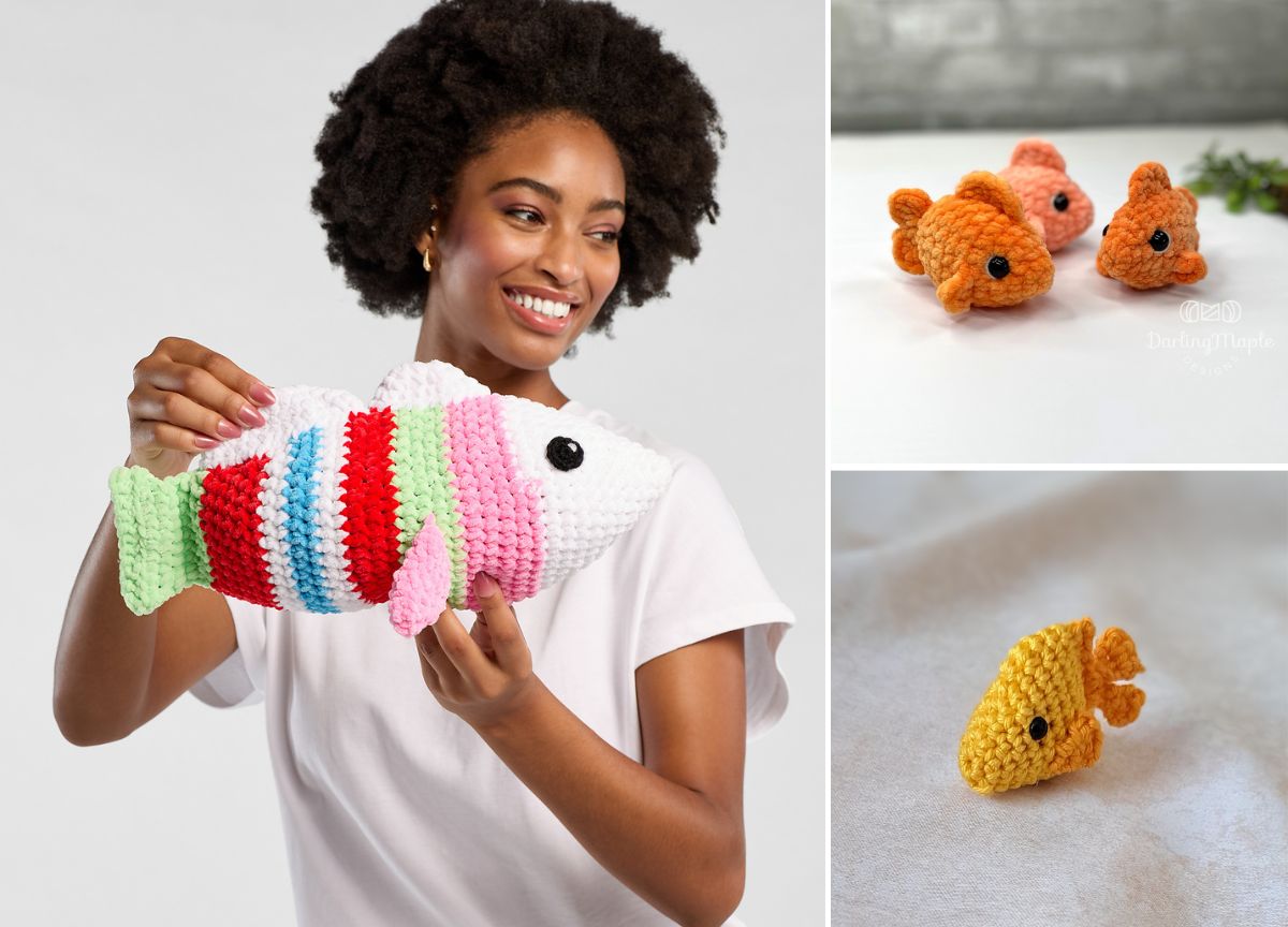 19 Free Crochet Fish Patterns for Your Sea Amigurumi Collection