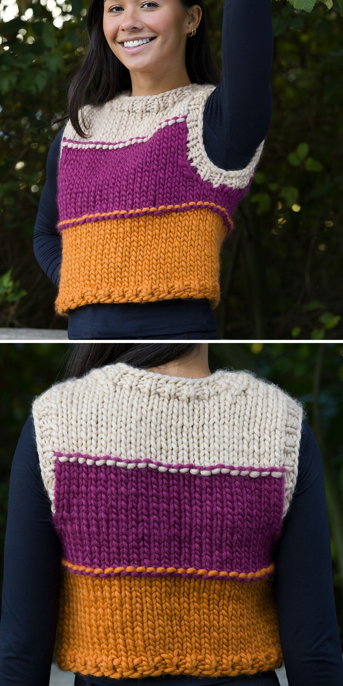 18 Free Knitted Vest Patterns You’ll Want to Cast On Right Now