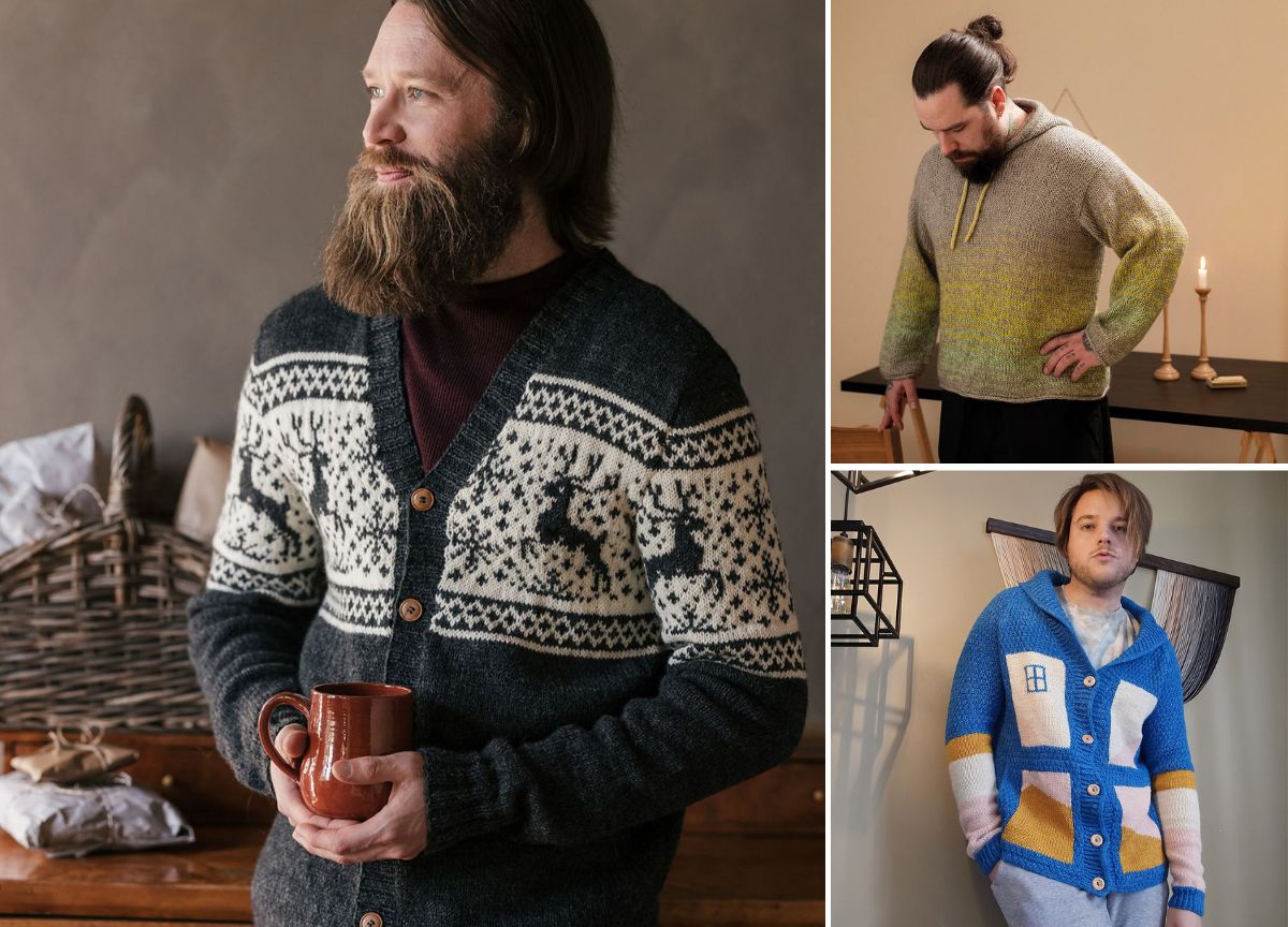 21 Free Knitting Patterns for Men’s Clothing He’ll Actually Wear