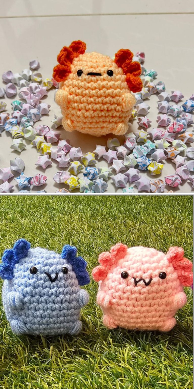 Free Amigurumi Axolotl Crochet Patterns That Melt Your Heart