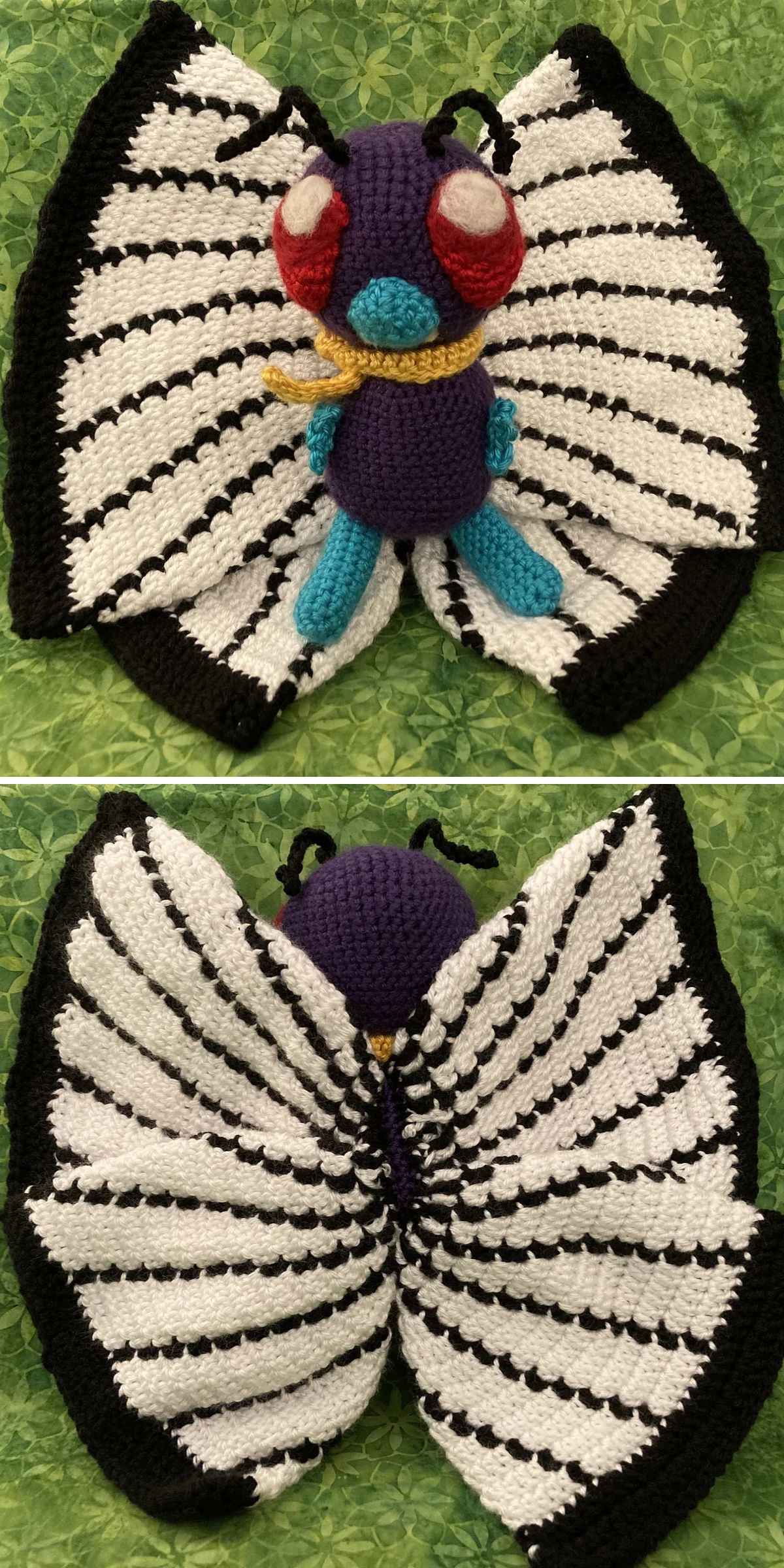 26 Fun and Cute Crochet Insects Amigurumi with Free Patterns