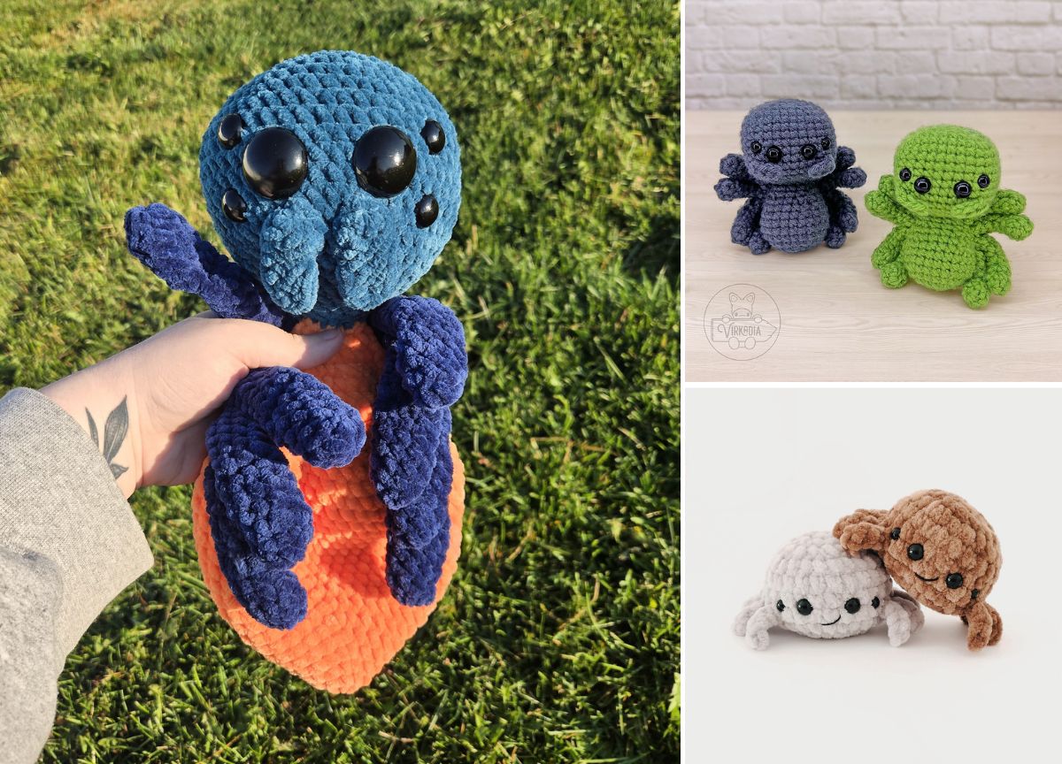Free Amigurumi Spider Crochet Patterns That Are Really Cute