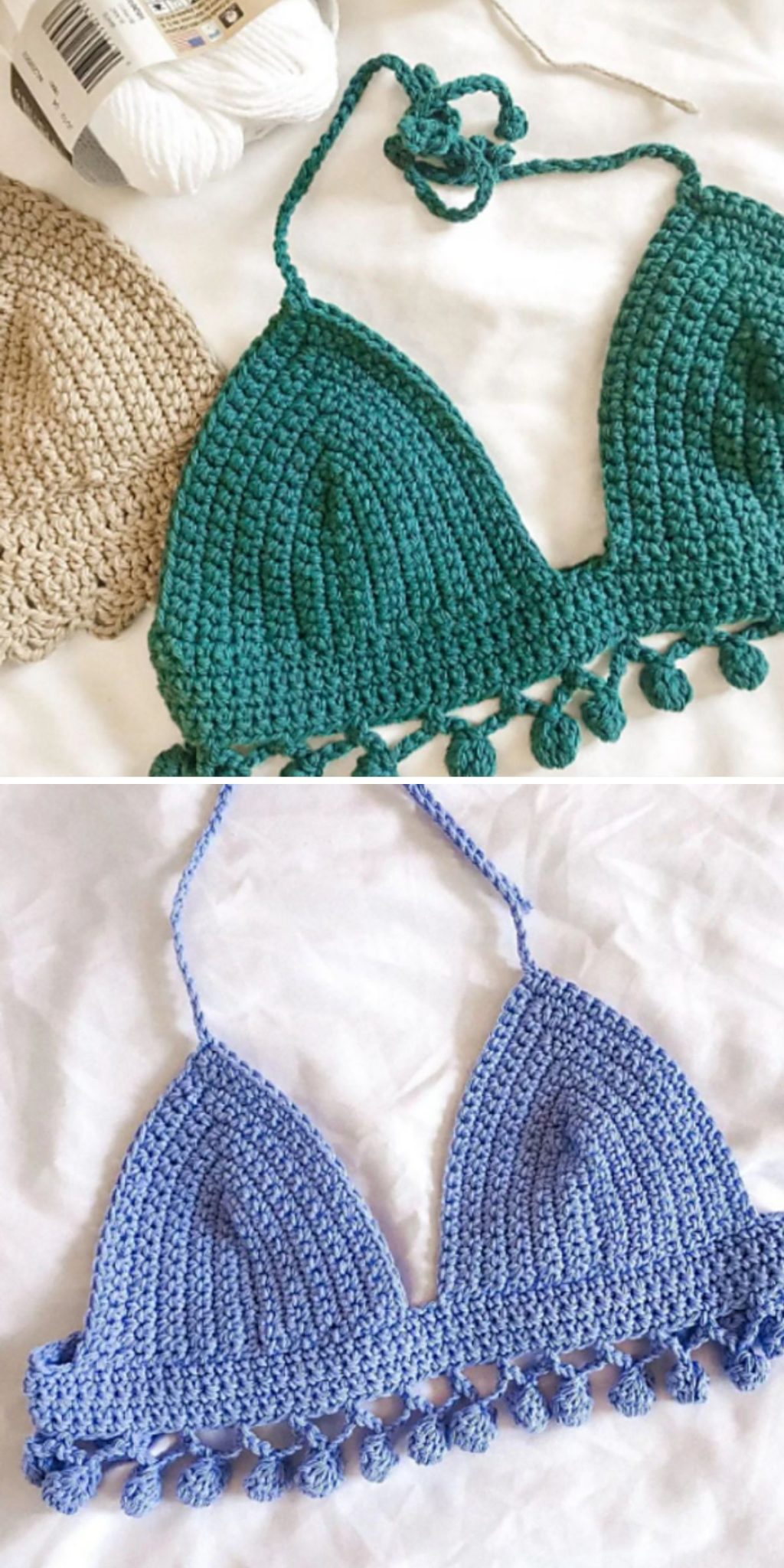 22 Hot Crochet Bikinis, Swimsuits, and Other Underwear Patterns
