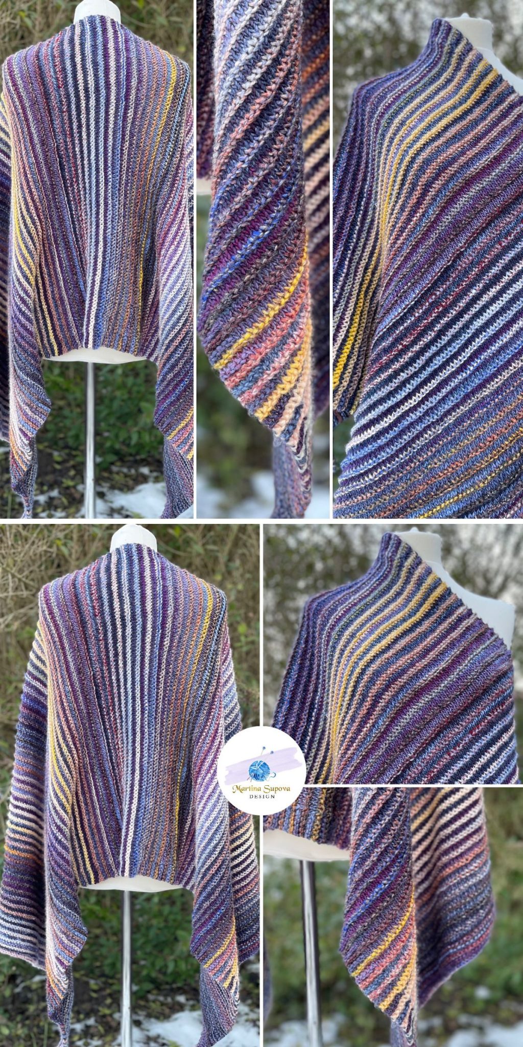 26 Free Knitted Wrap Patterns for Elegant and Warm Layering