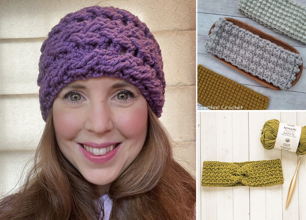 26 Free Crochet Headband and Ear Warmer Patterns for Warmth