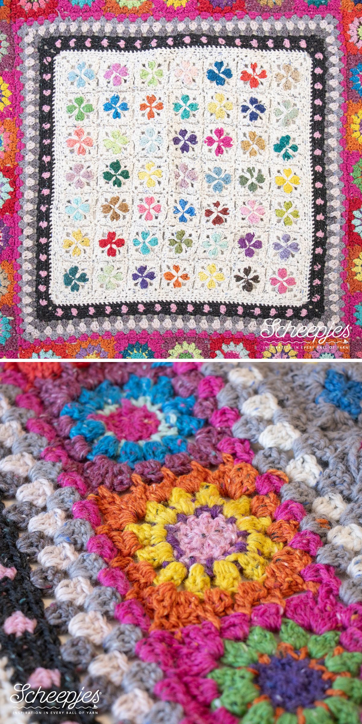 25 Free Crochet Flower Blanket Patterns for a Beautiful Home