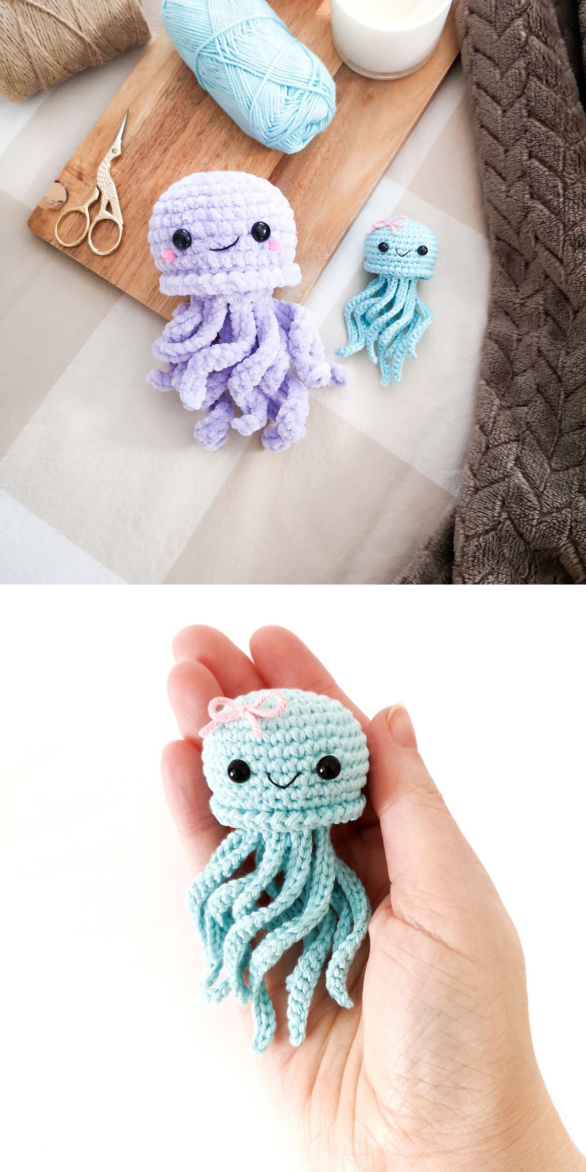 24 Free Crochet Jellyfish Patterns That Are Too Cute to Miss