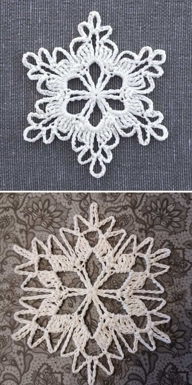 20 Free Crochet Snowflake Patterns for Festive Winter Decor