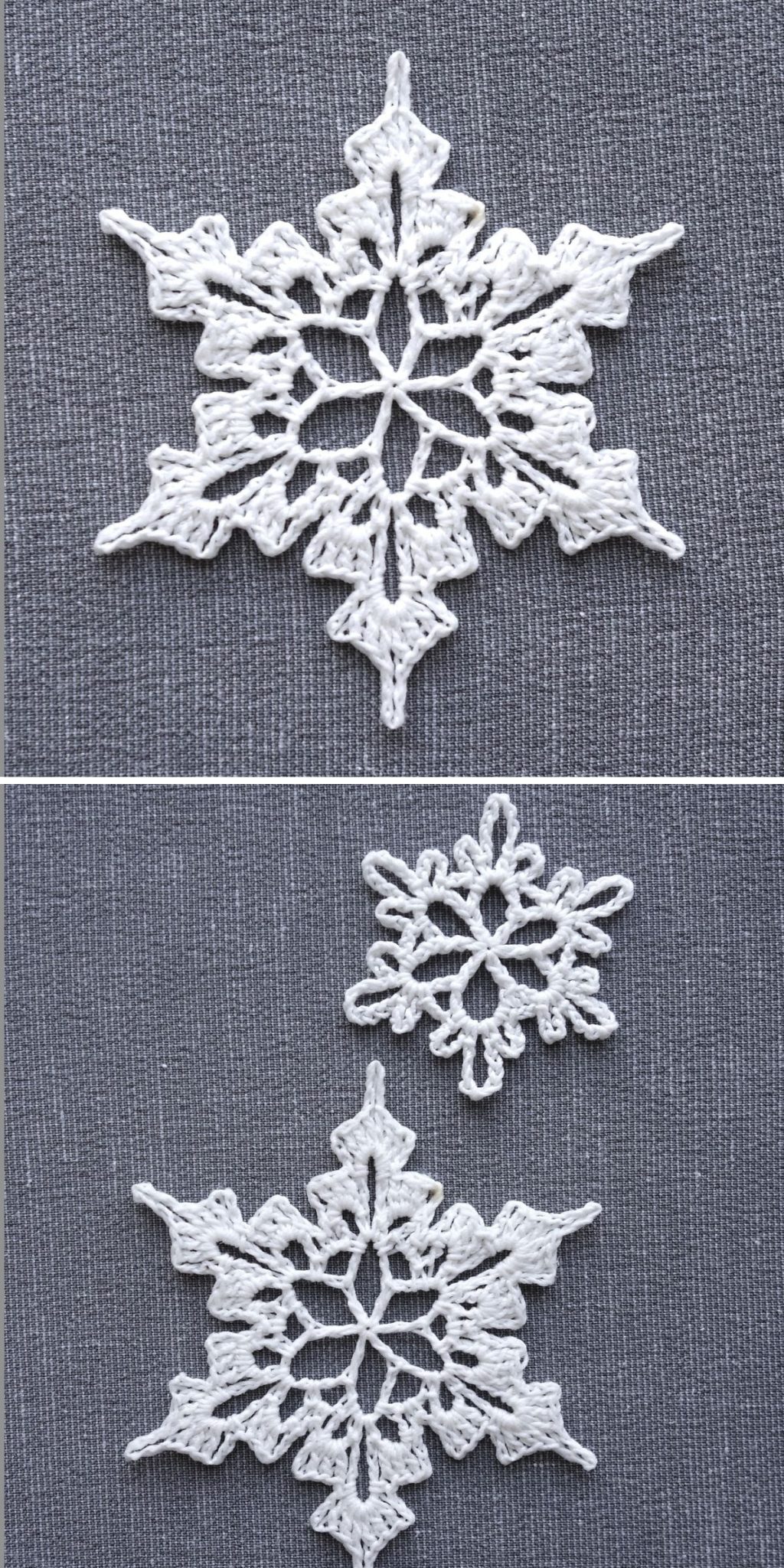 20 Free Crochet Snowflake Patterns for Festive Winter Decor