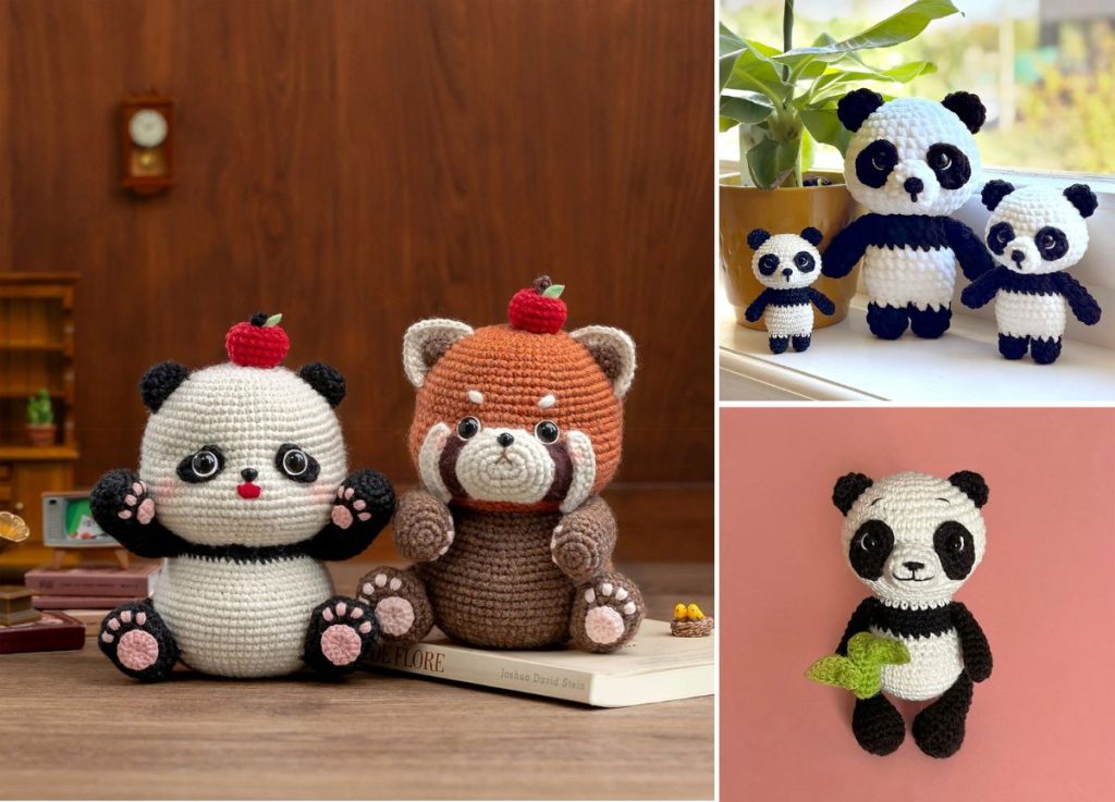 Free Crochet Panda Patterns for Sweet and Squishy Makes