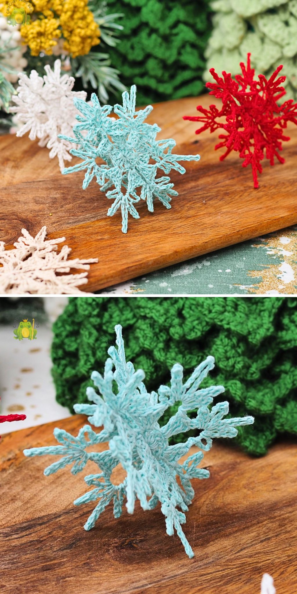 20 Free Crochet Snowflake Patterns for Festive Winter Decor