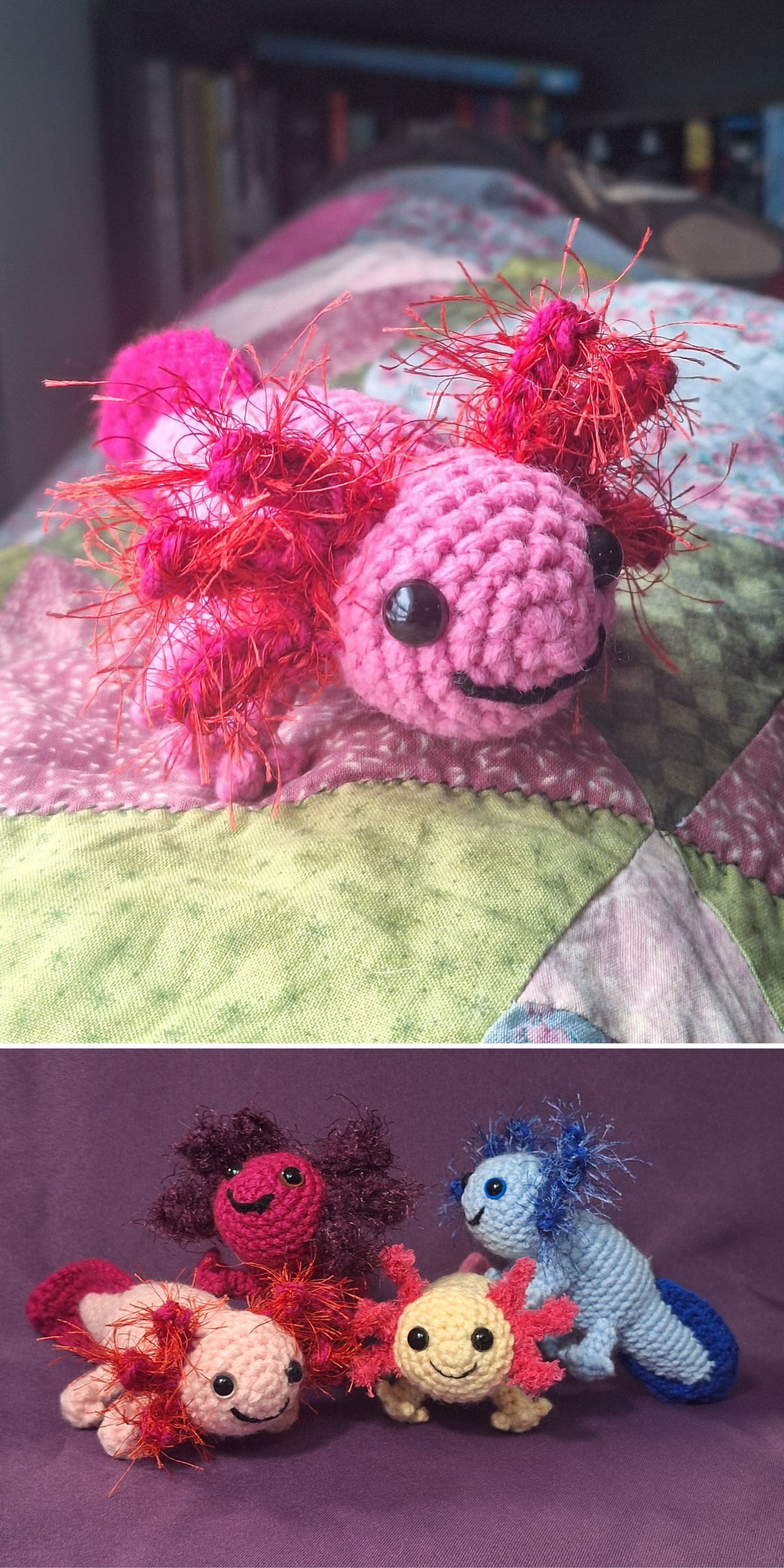12 Free Amigurumi Axolotl Crochet Patterns That Melt Your Heart