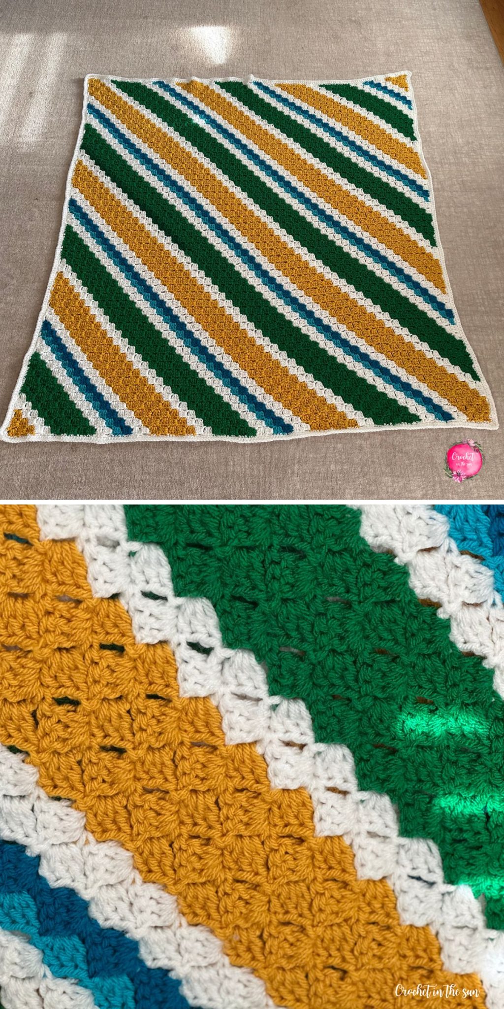 24 C2C Crochet Patterns for Cozy Blankets and Colorful Squares