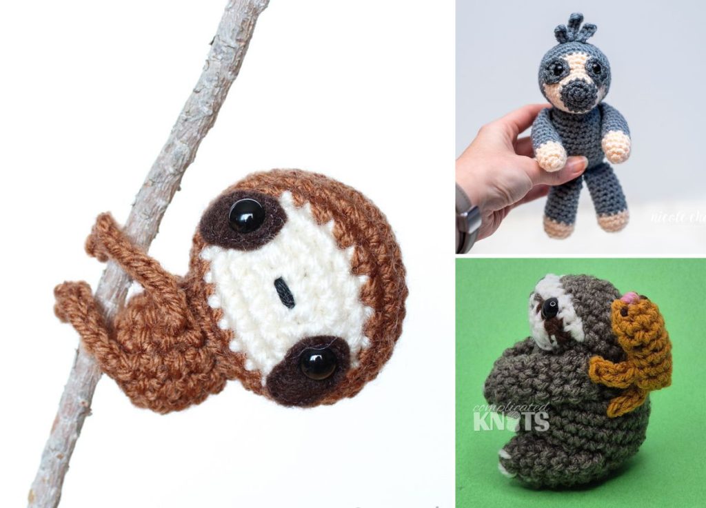 Free Crochet Sloth Patterns for Everyone’s Favorite Slowpokes