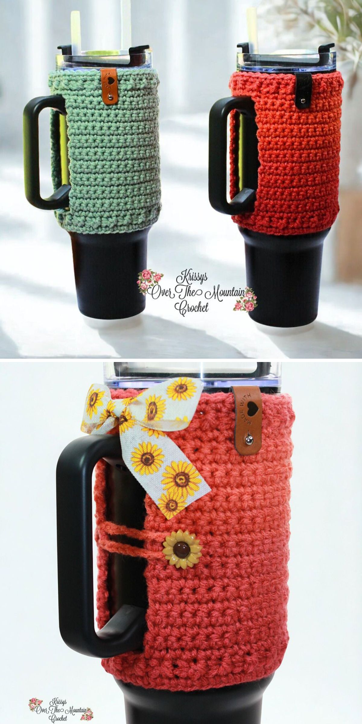 26 Free Crochet Cup Cozy Patterns for Every Mug and Glass