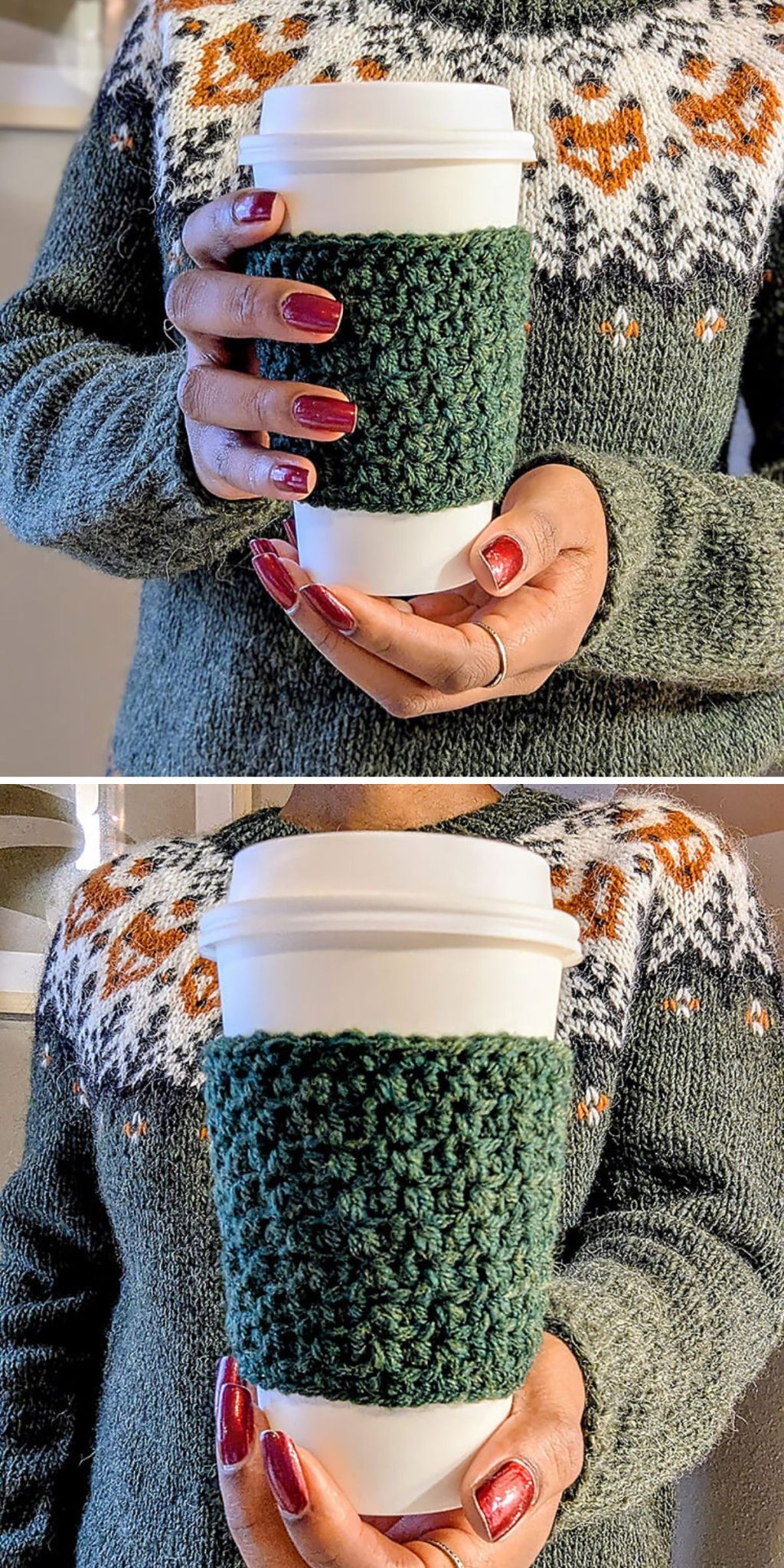 26 Free Crochet Cup Cozy Patterns for Every Mug and Glass