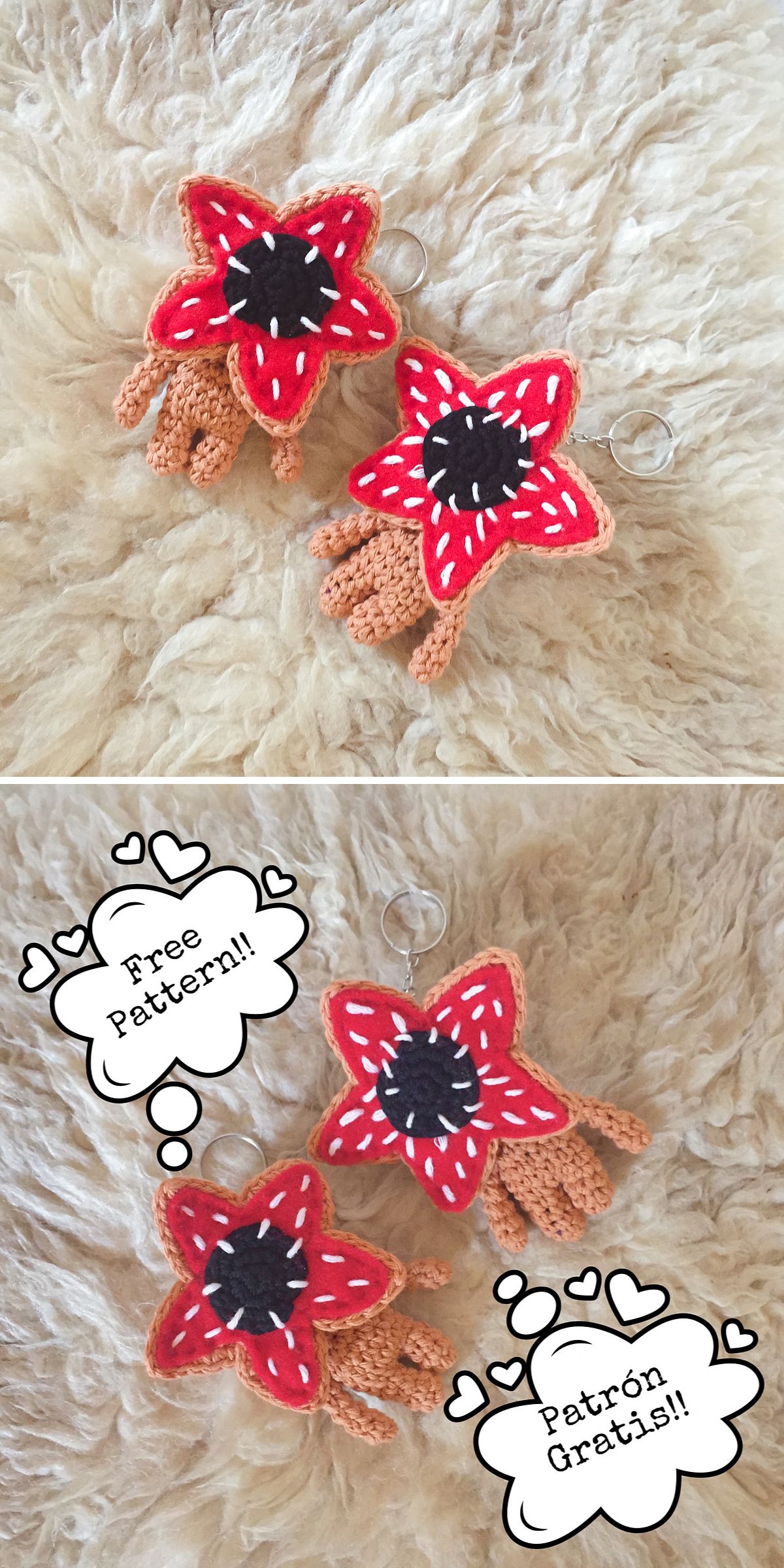 Free Stranger Things Crochet Patterns from the Upside Down