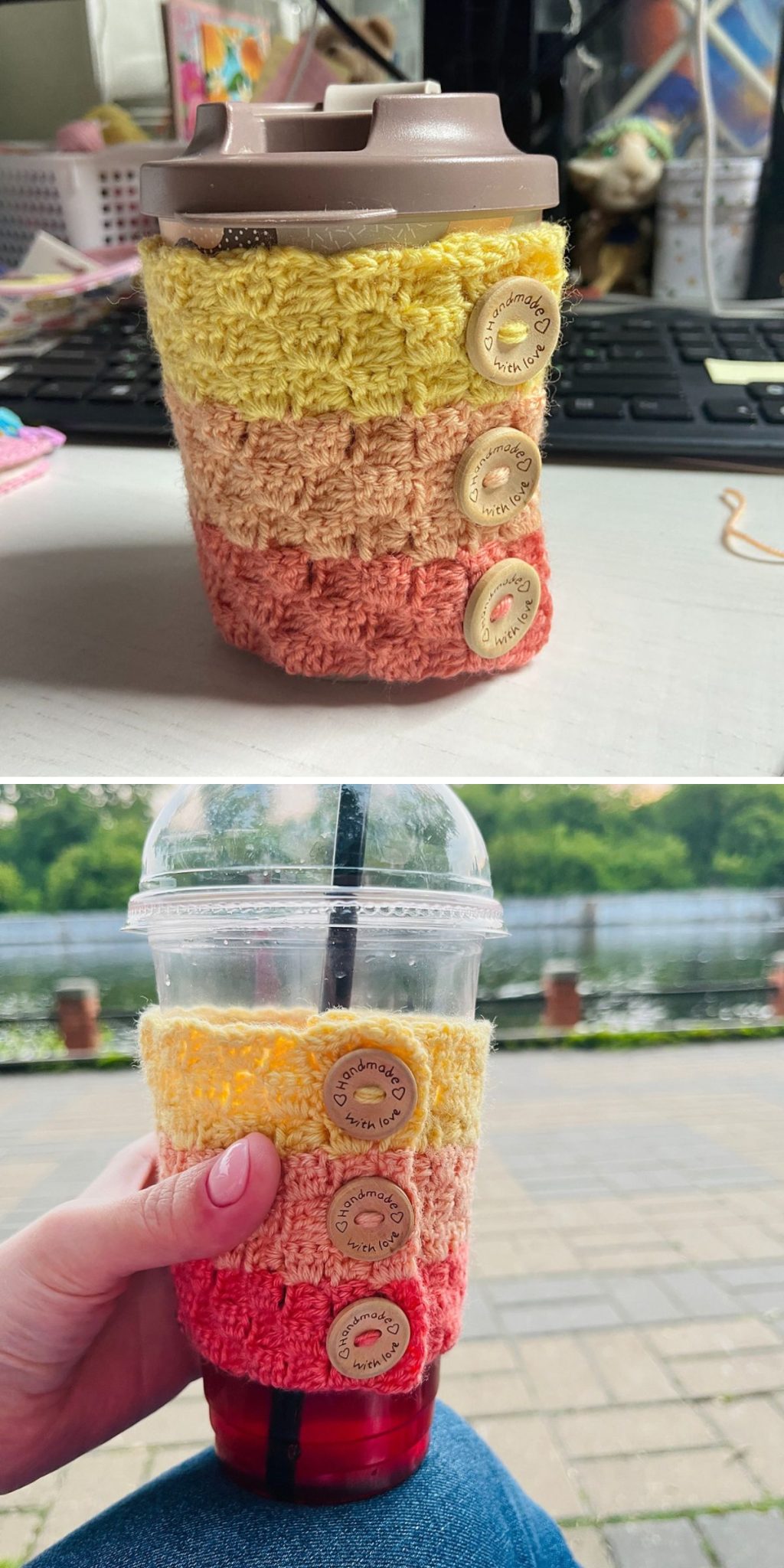 26 Free Crochet Cup Cozy Patterns for Every Mug and Glass